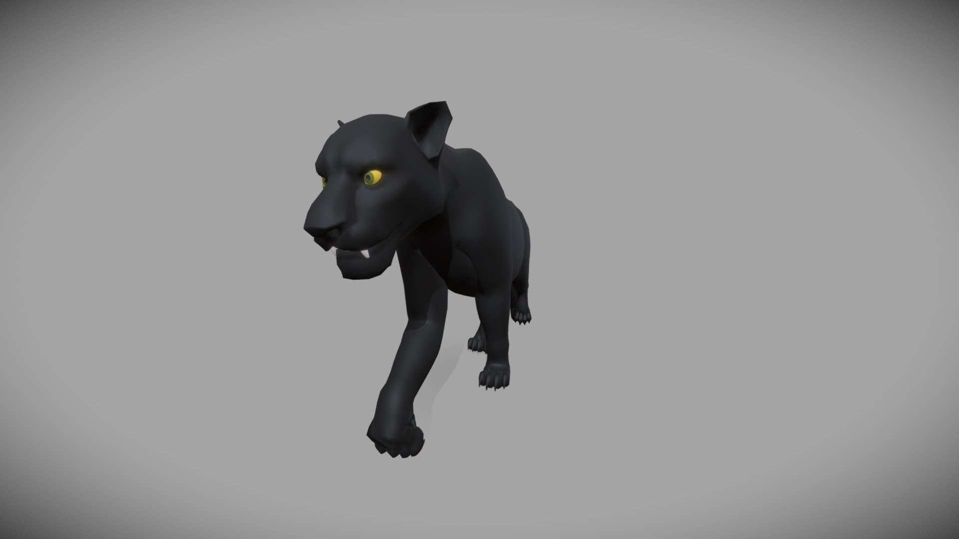 Walk_cycle_Panther_ - 3D model by Zaci3l [35ecbc3] - Sketchfab