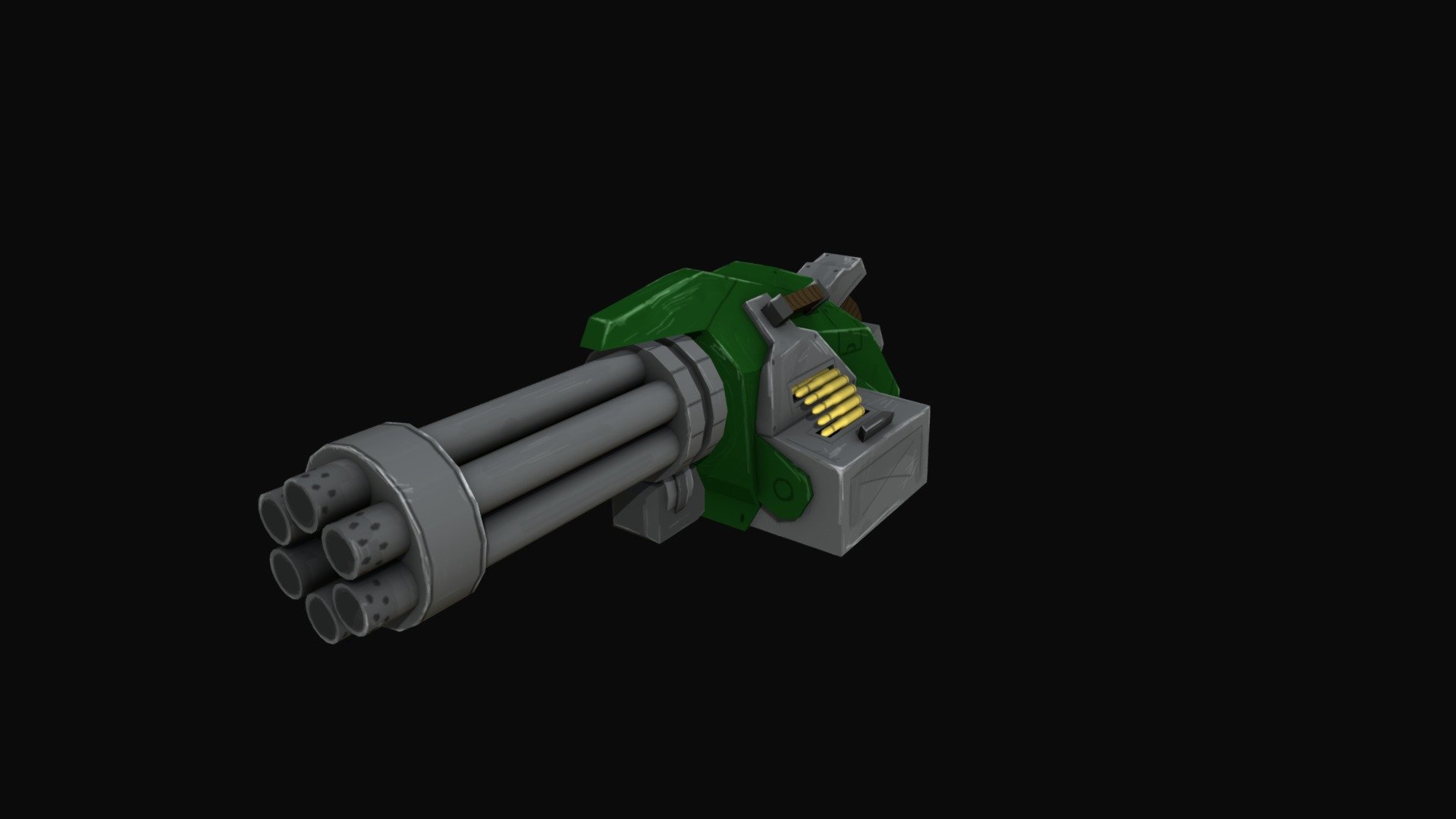 Fury Minigun (Alt-Fire) - 3D model by nickburnsap [35ee6e5] - Sketchfab