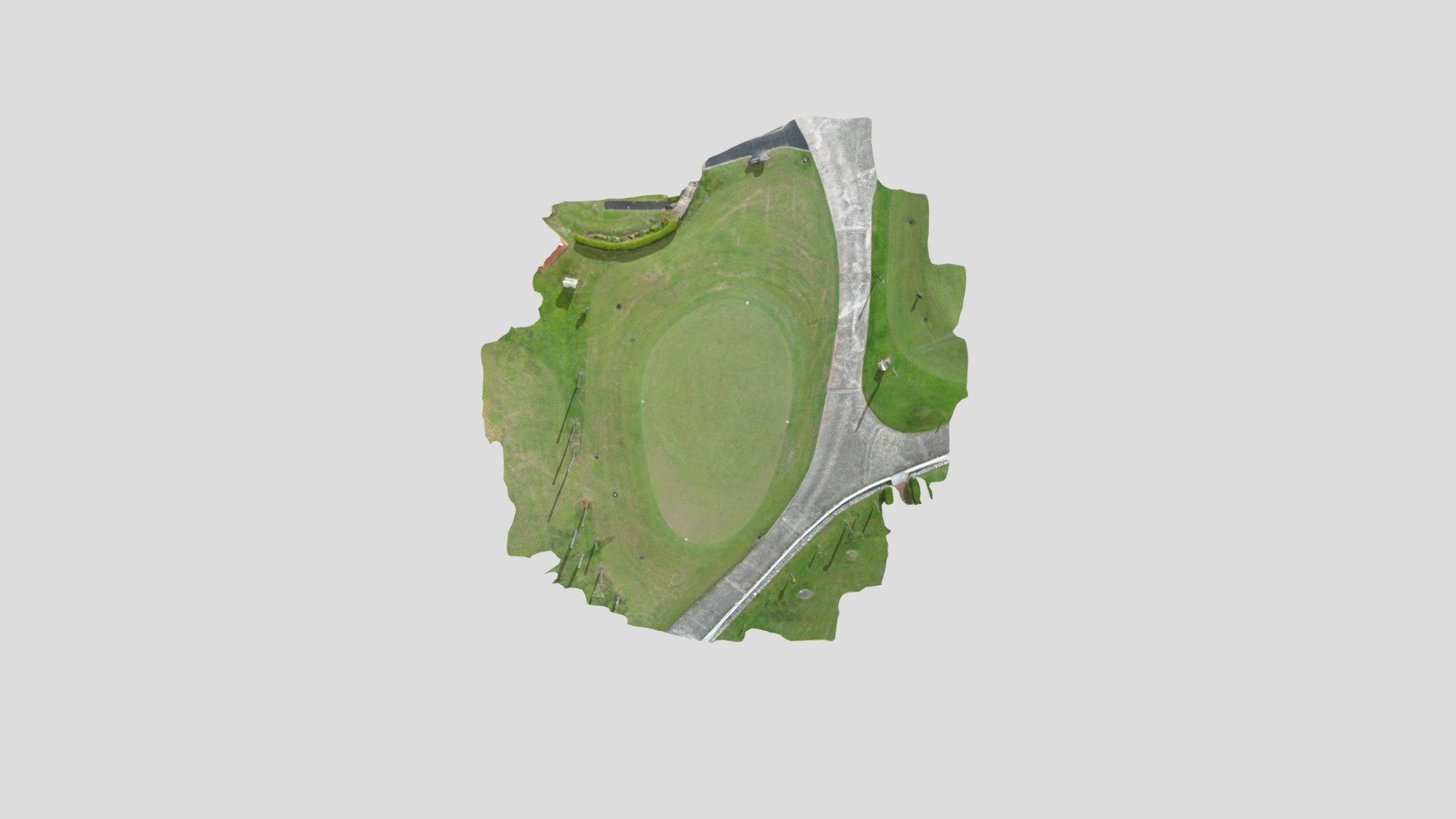 Golf Course - 3D model by Xavier.Lim [35eea06] - Sketchfab