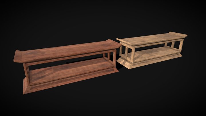 Tables 3D models - Sketchfab