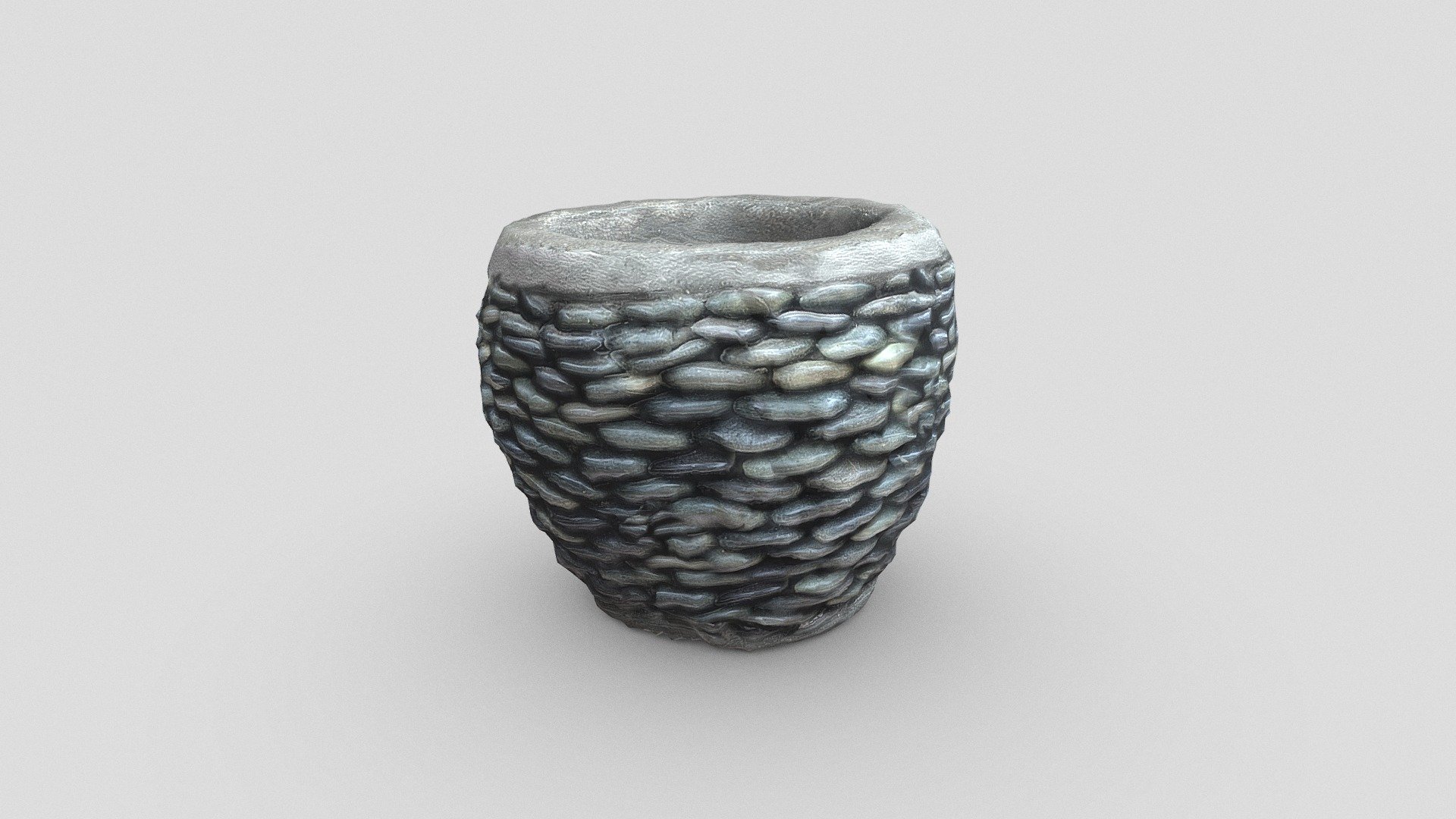 Stone Flower Pot - Buy Royalty Free 3D model by Marc Sawyer ...