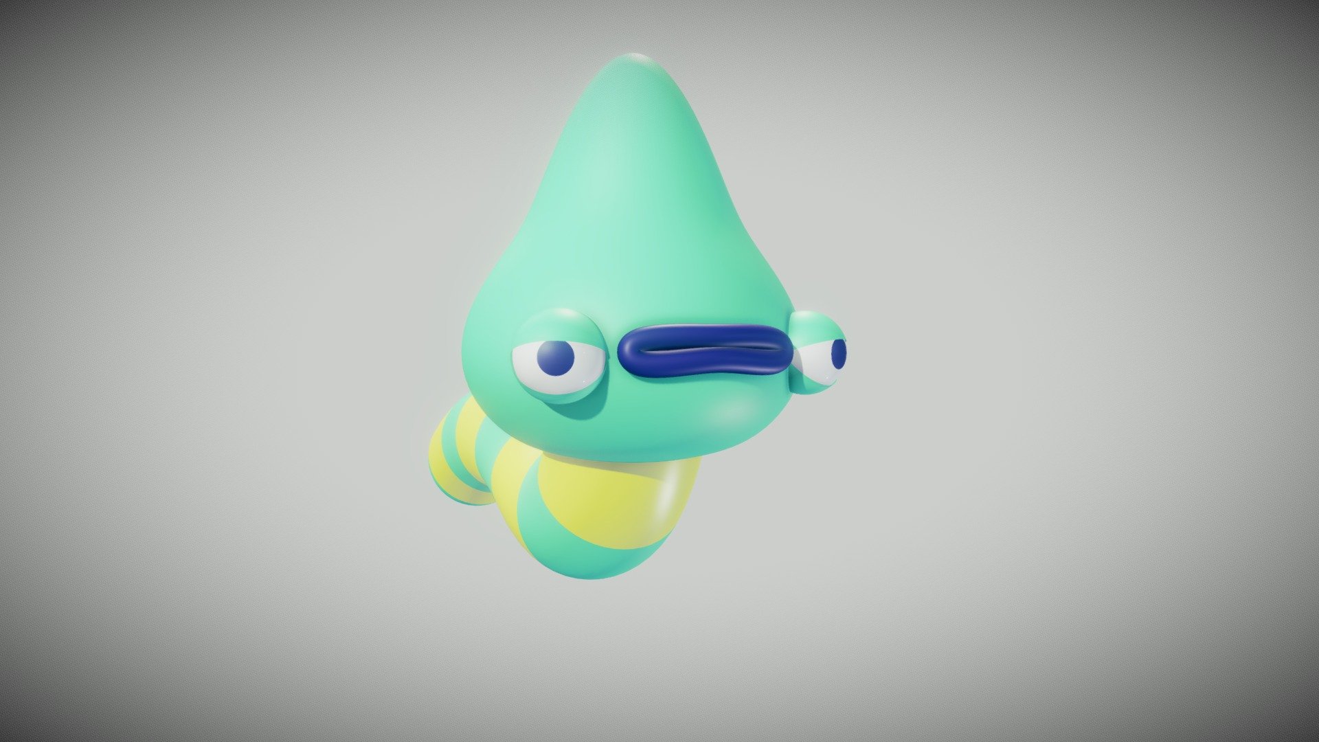 Fishworm - 3D model by rUEtoety [35ef8d5] - Sketchfab