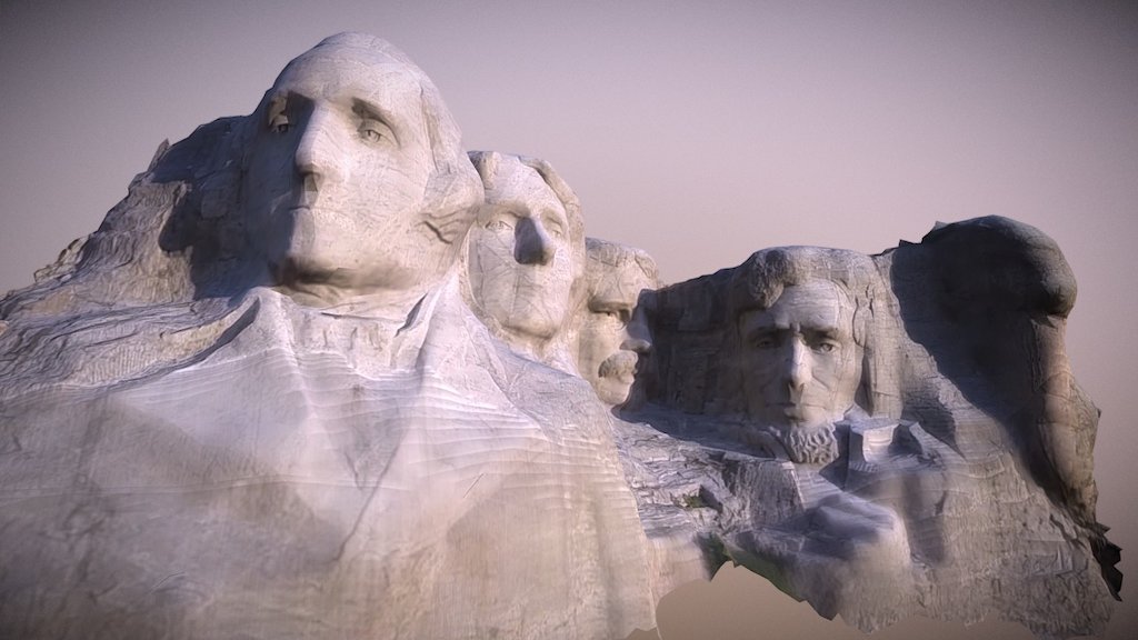 Mount Rushmore III - Download Free 3D model by Mark Burginger architect ...