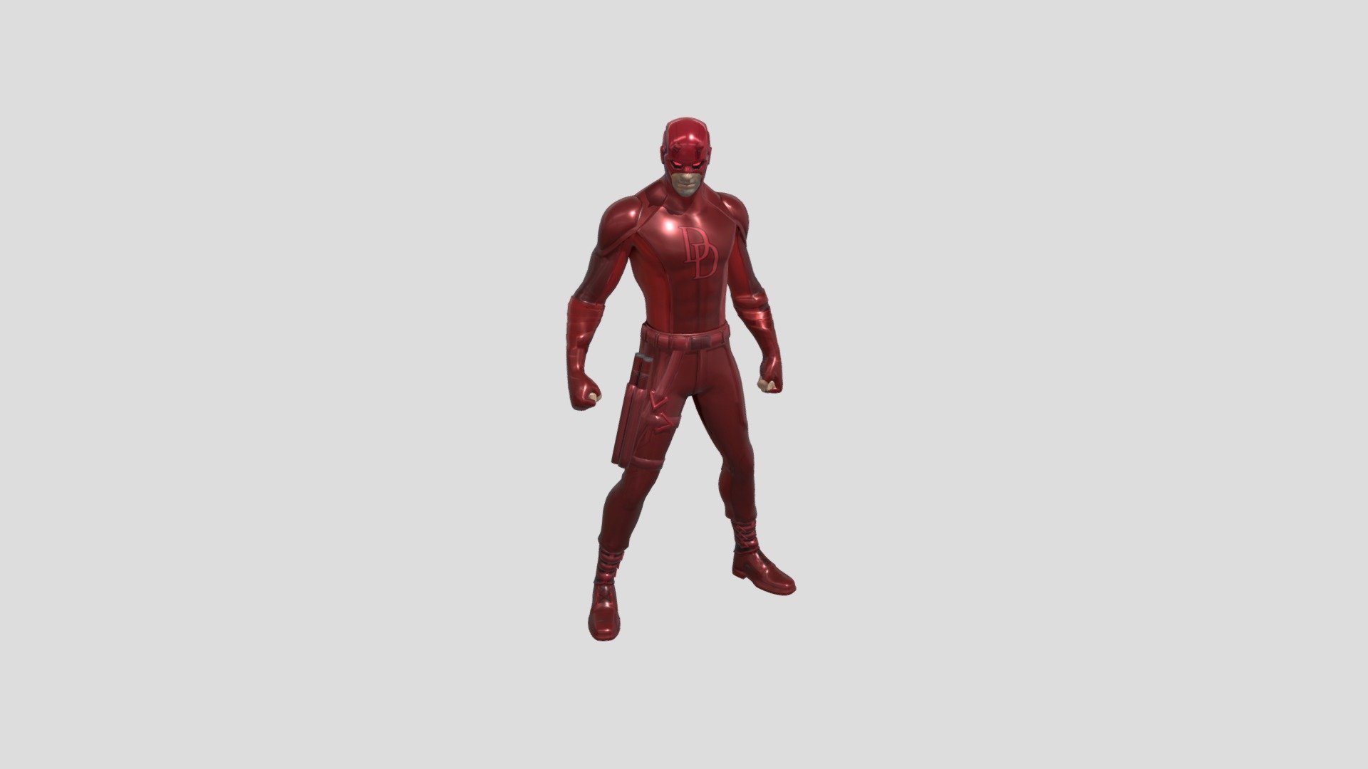 daredevil - 3D model by Nokari [35f302f] - Sketchfab