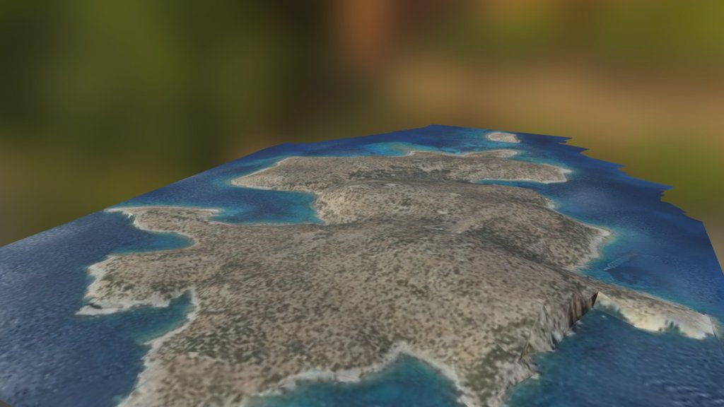 Fleves Island - 3D model by ucandrone [35f4054] - Sketchfab