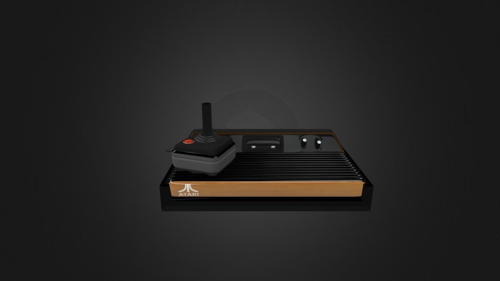 Atari - 3D model by Arthur Ramos (@japa_404) [35f5e08] - Sketchfab