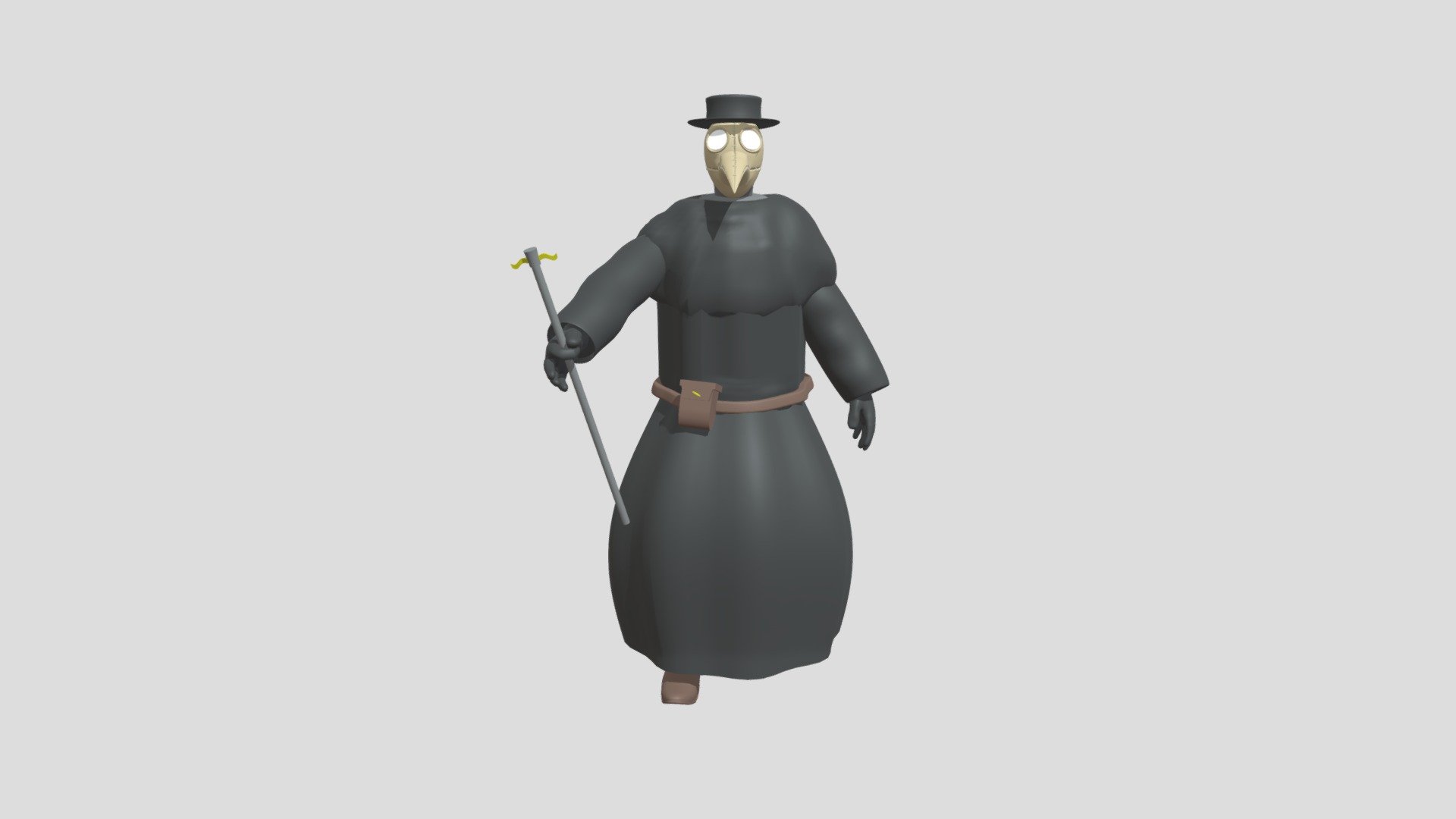Plague Doctor - Download Free 3D model by KennedyC_458 [35f851d ...