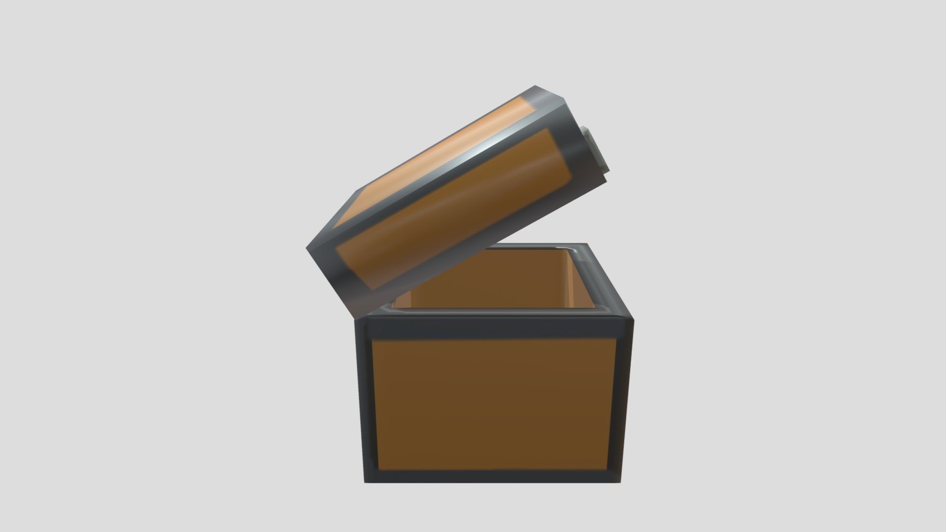 shiny minecarft chest open - 3D model by HeyMax123 [35fa887] - Sketchfab