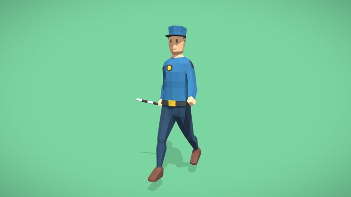 Policeman 3D models - Sketchfab
