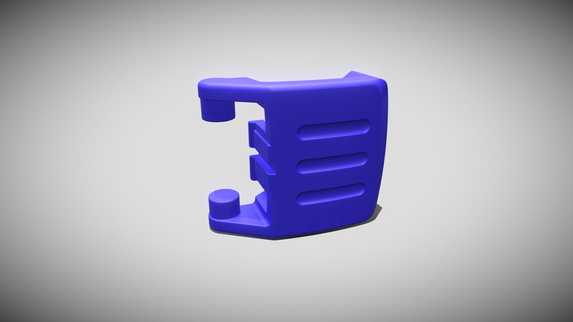 PM43 SMALL EDGE GUIDE MEDIA HANGER - 3D model by ChagoCad [35fc189 ...
