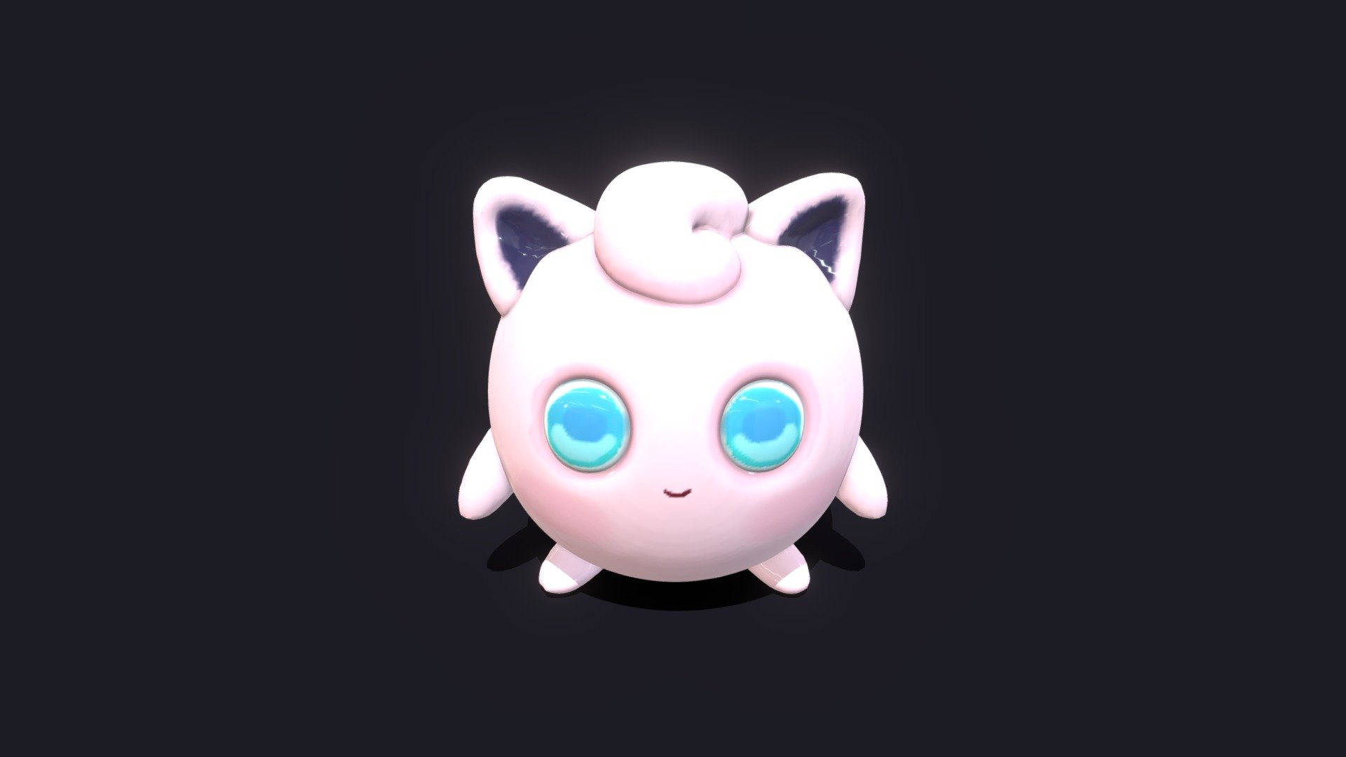 Jigglypuff - 3D model by asjchoi [35fd233] - Sketchfab