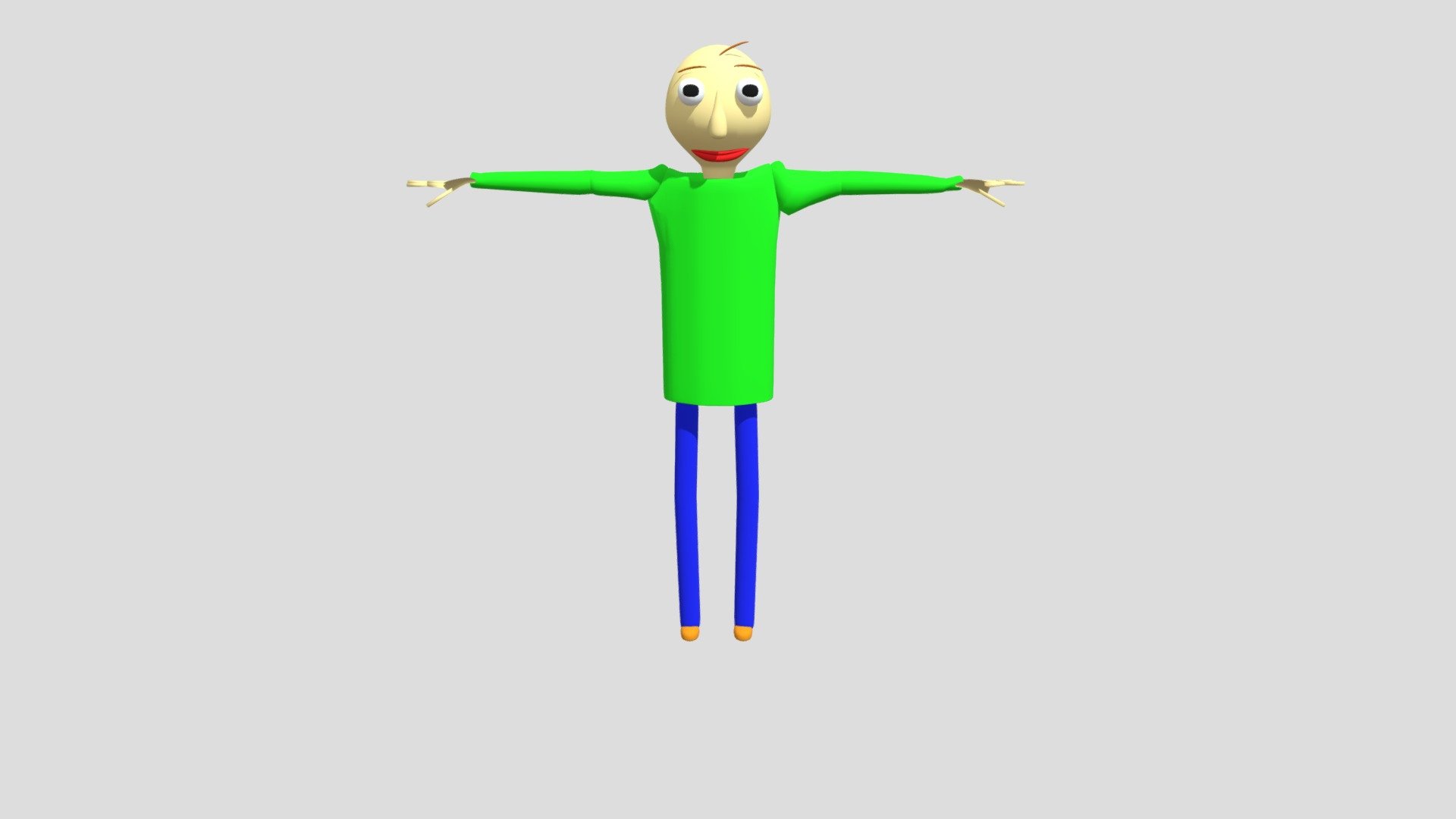Baldi 3D - Download Free 3D model by 3D by Renato (@3dbyrenato ...