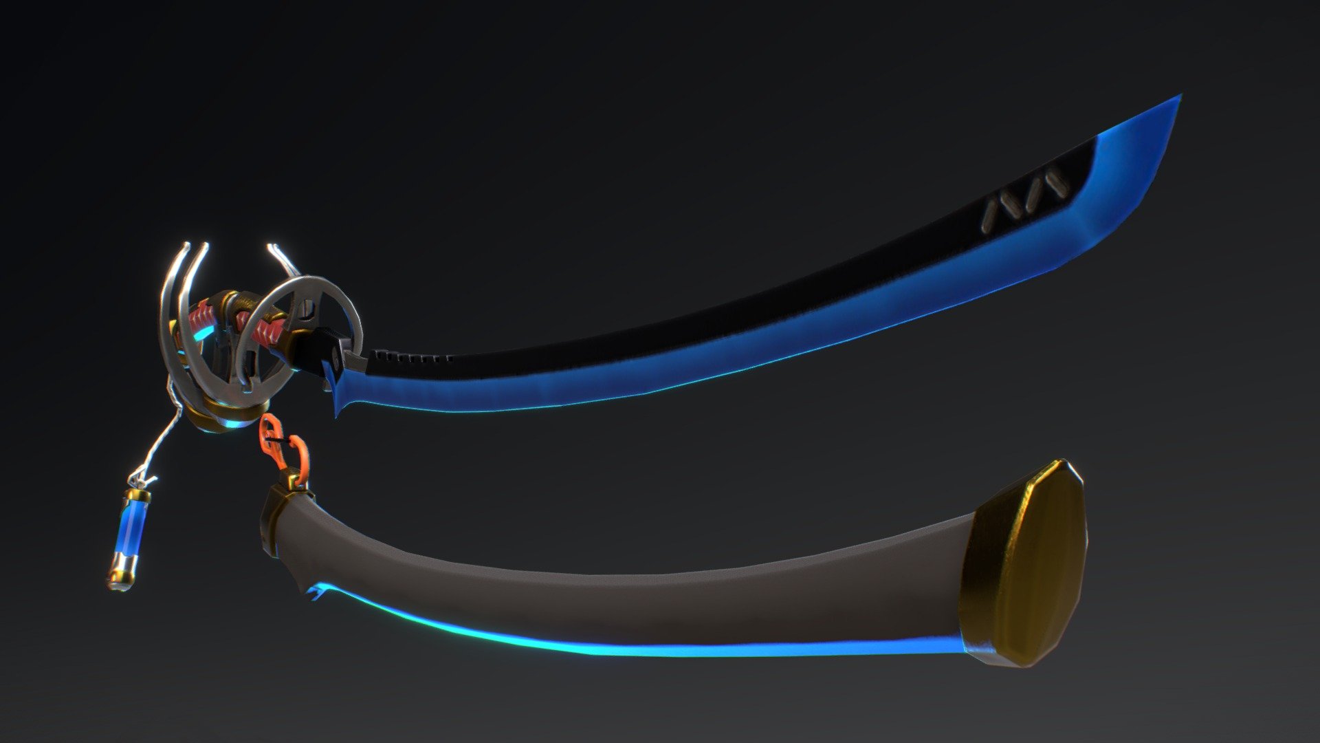 «Dragon Burrow» - Reworked sword - 3D model by down_limit [35fd3ae ...