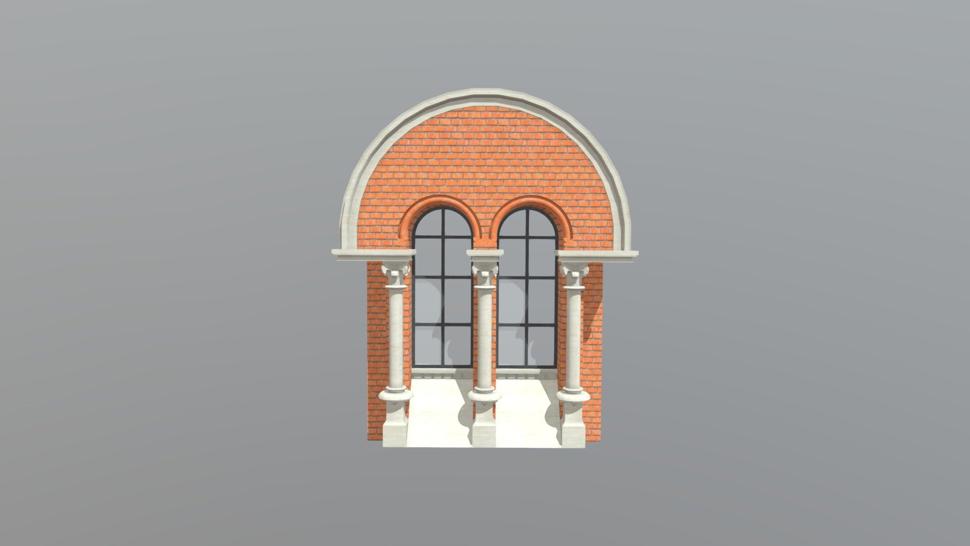 WPMP window type 2 - Download Free 3D model by AI MAINZ (@AI_MAINZ ...