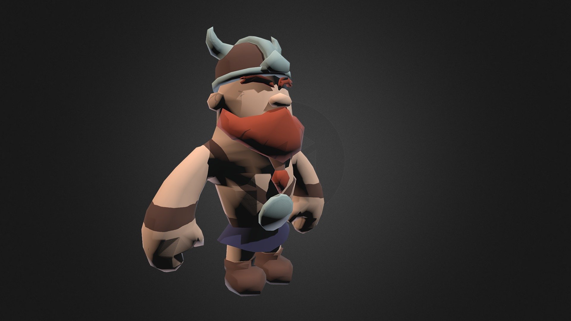 Low Poly Dwarf - 3D model by RaevinTownsend [3600078] - Sketchfab
