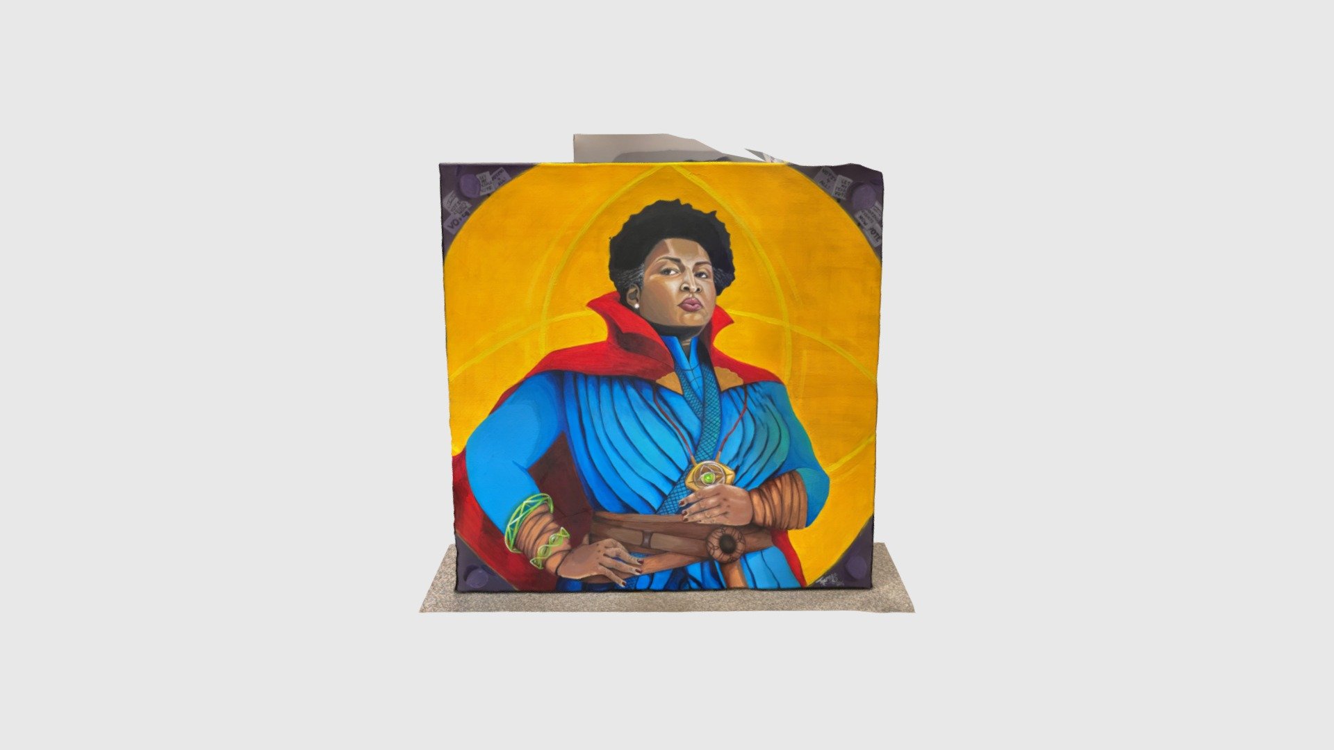 Stacy Abrams - Download Free 3D model by The Center for Digital ...