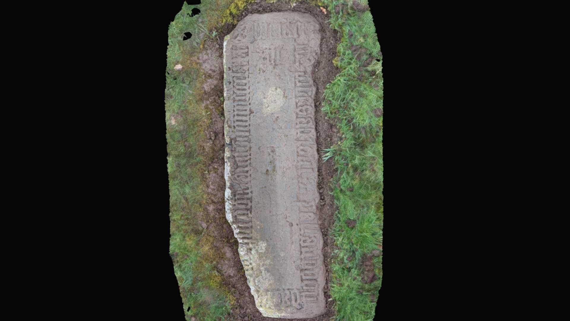 Trinity Gask, inscribed graveslab - 3D model by Gnomonsland [3600840 ...