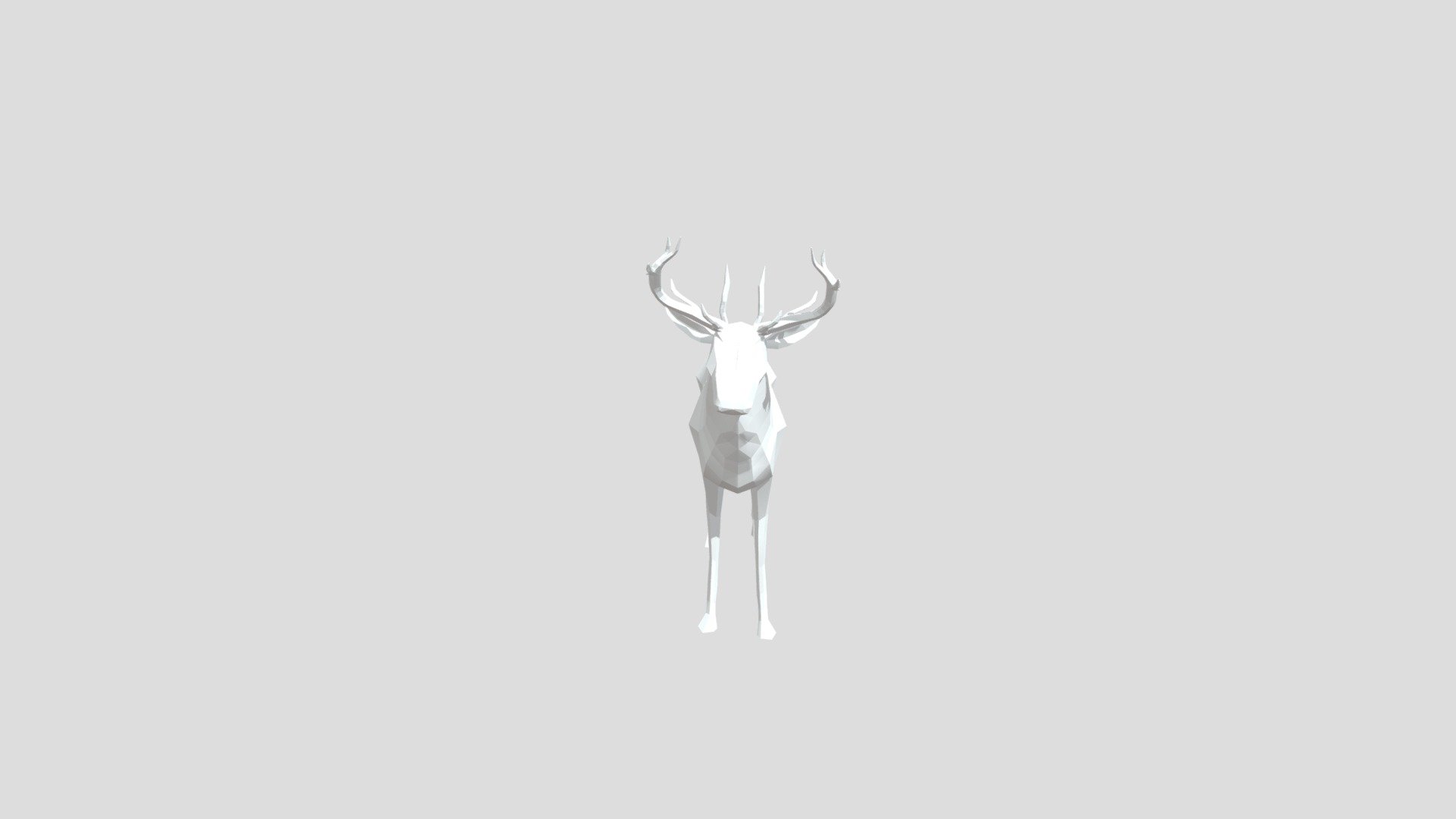 Red Deer Walking, Running, & Idle Animation - 3D model by MG_HM_SJ5 ...