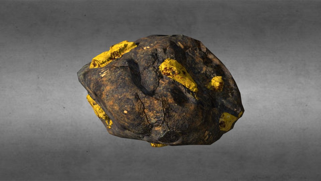 Gold ore type - 3D model by Cordy [3603508] - Sketchfab