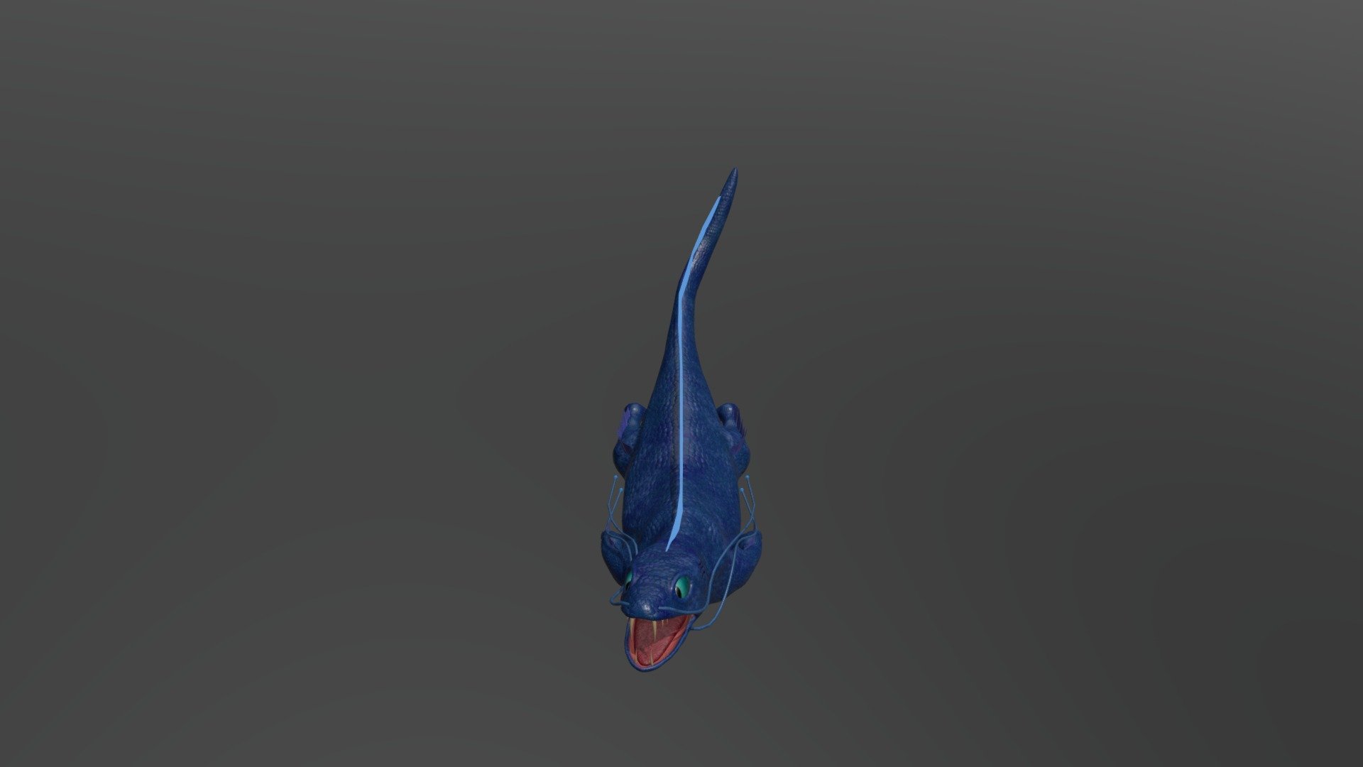 Sea Monster - 3D model by obarbeau [3604902] - Sketchfab