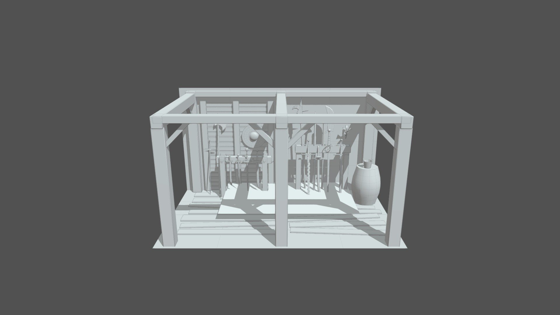 Medieval Armory - Download Free 3D model by Stevie_66 [3605360] - Sketchfab