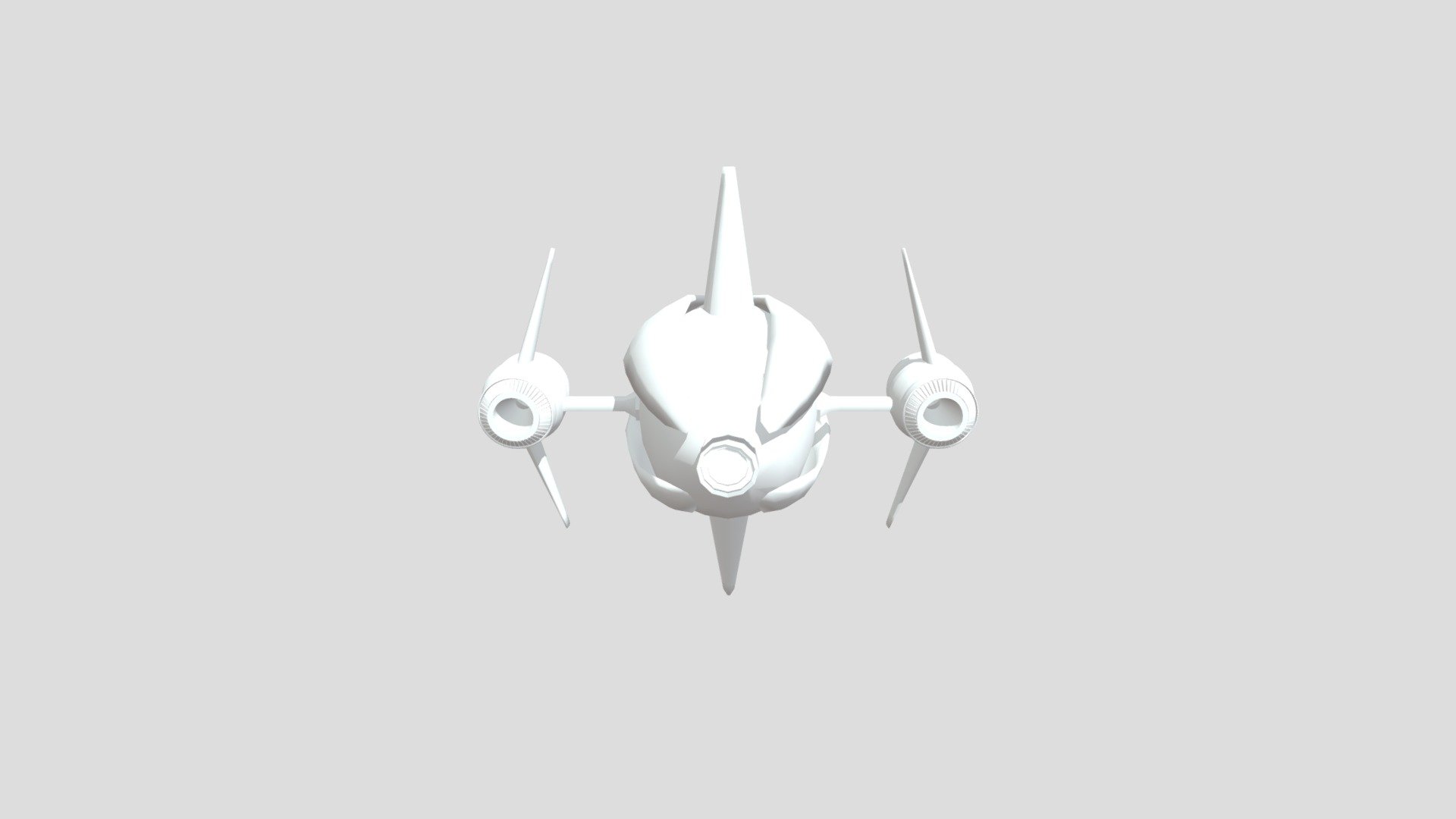 Flying Turret V02 - 3D model by SlinkyCarp [3605400] - Sketchfab