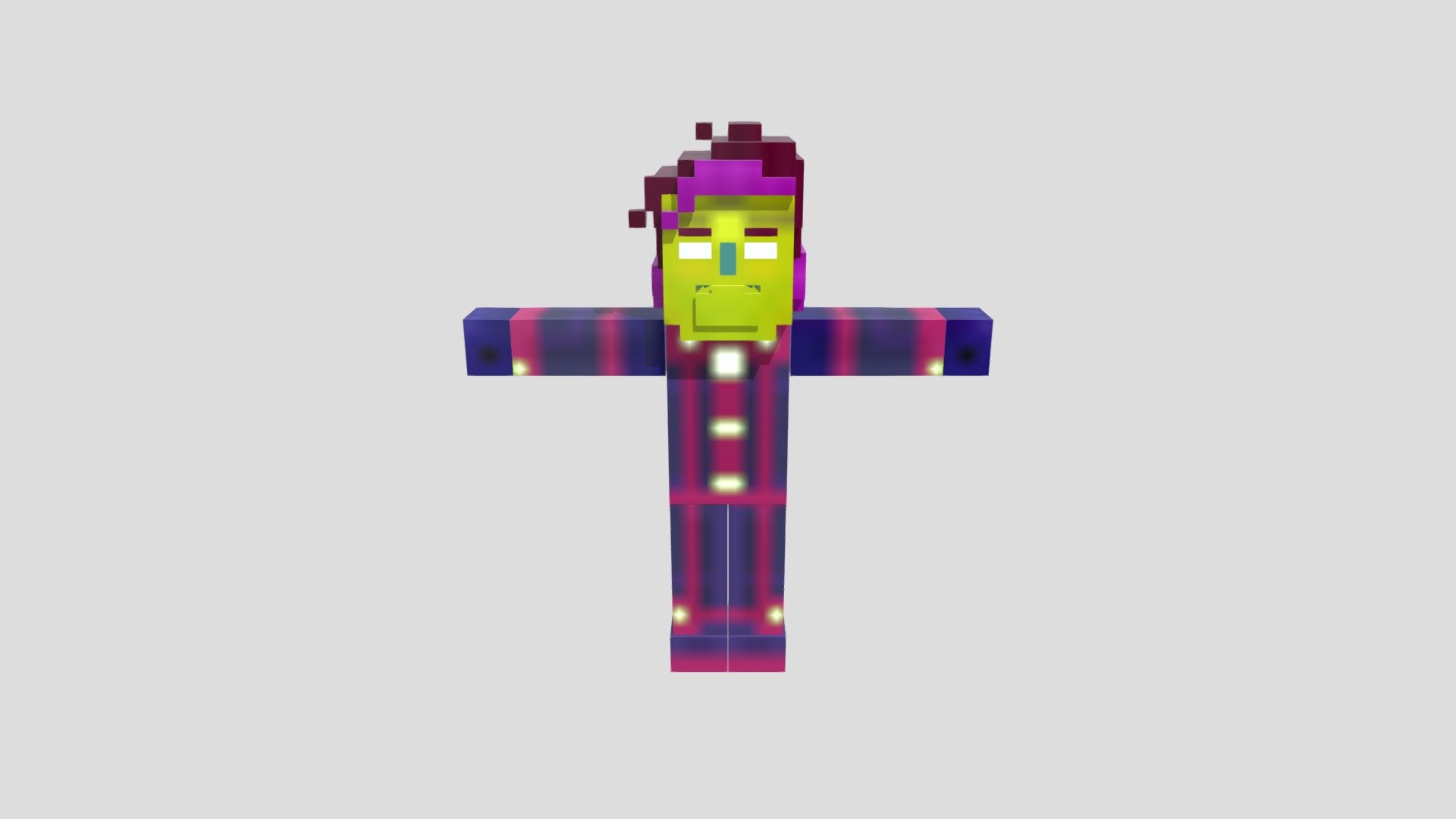 Xara Admin {minecraft story mode} STILL BUGGED - Download Free 3D model ...