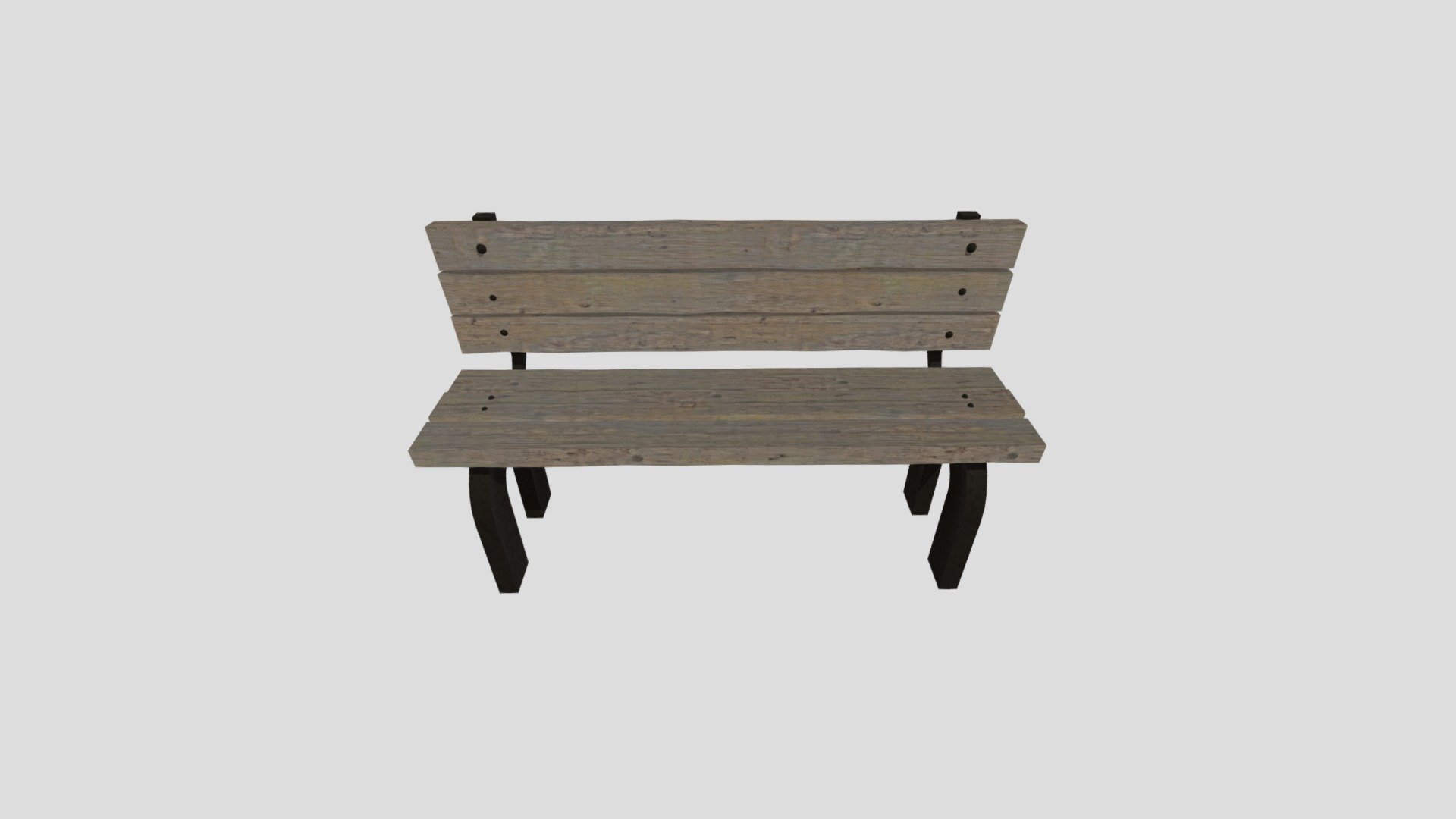 Wood Bench - Download Free 3D model by Rober 3D (@rober3d) [360779c ...