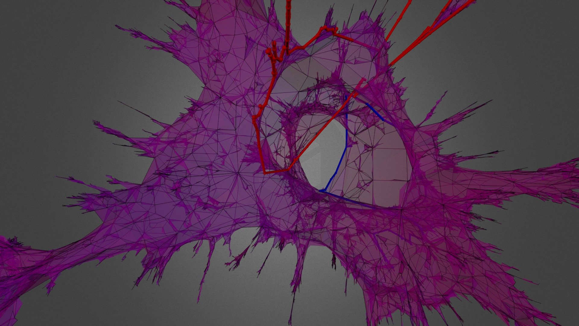 Triple torus with 2 holes 20k_100_80 - 3D model by Jérémie Bettinelli ...