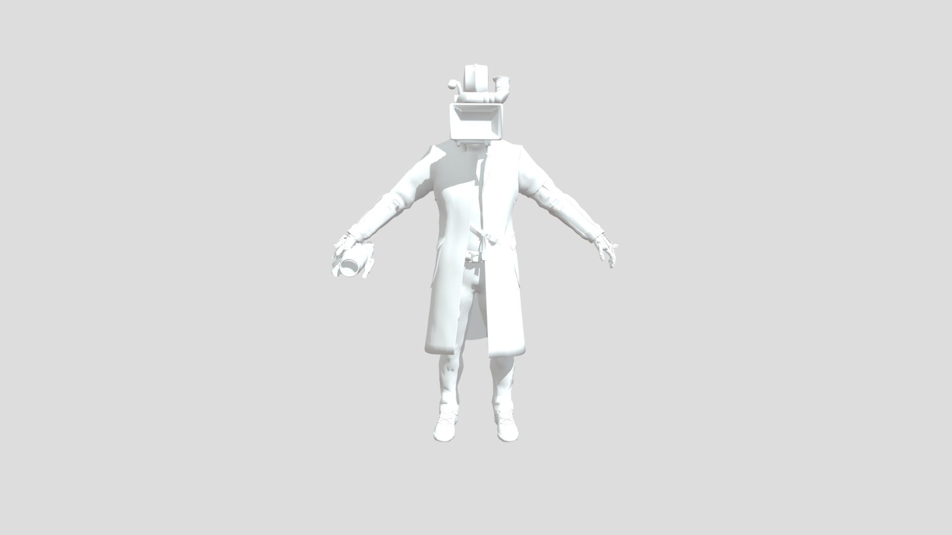 Large Laser Cameraman - Download Free 3D model by BroThinksHesInTheNBA ...