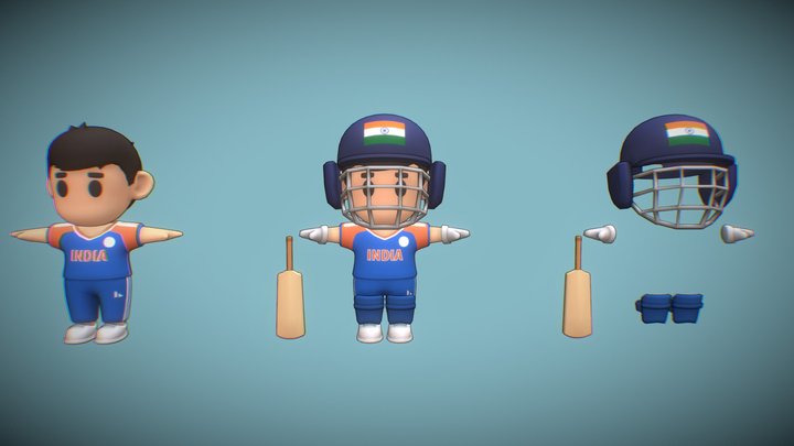 Cricket 3D models - Sketchfab