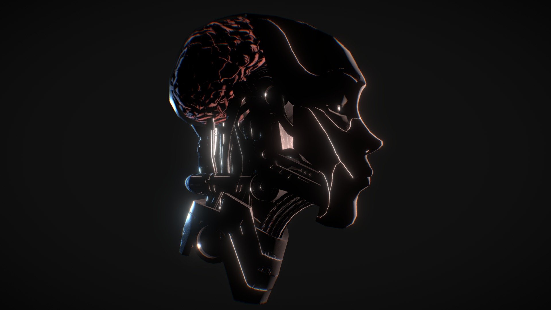CyberHead FanArt - 3D model by xtremelifestylx [3609f6e] - Sketchfab