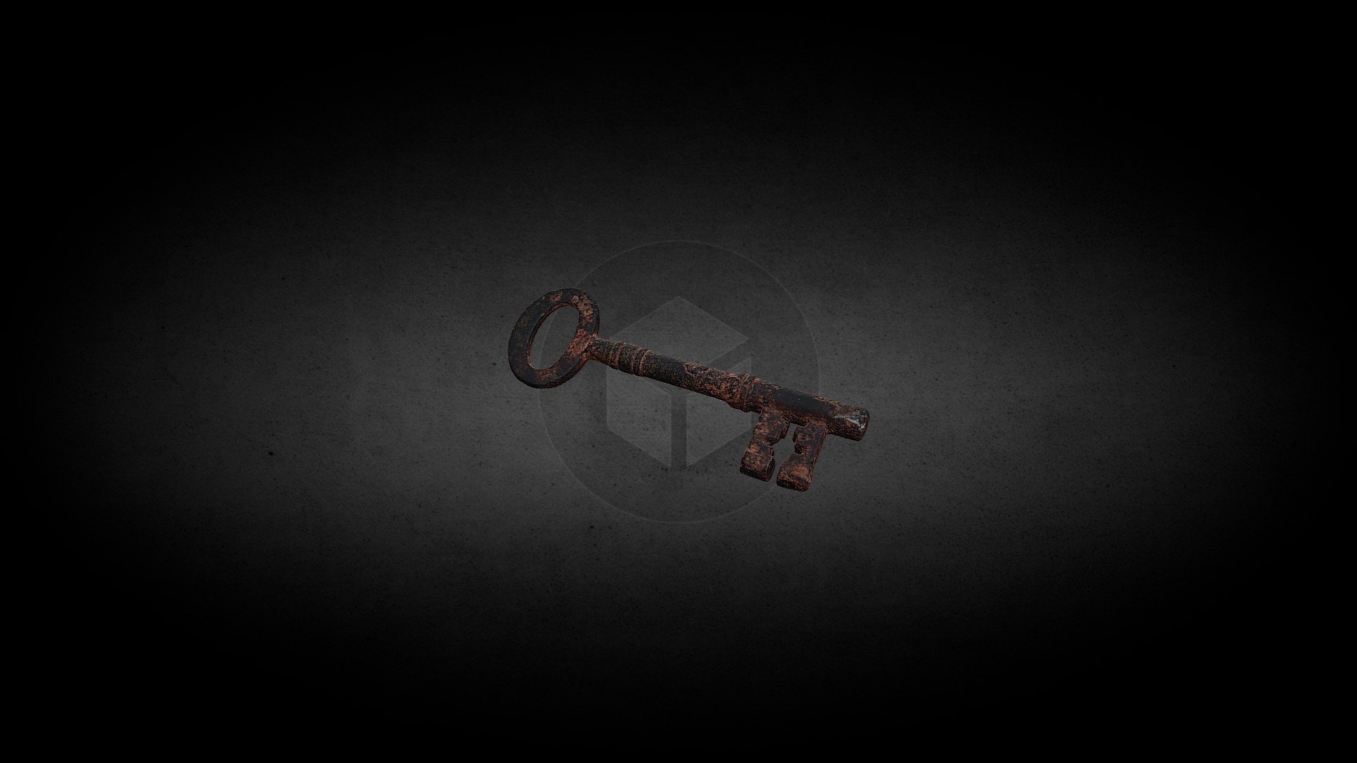 Rusty Key - 3D model by Reality 01 (R01) (@reality-zero-one) [360b47e ...
