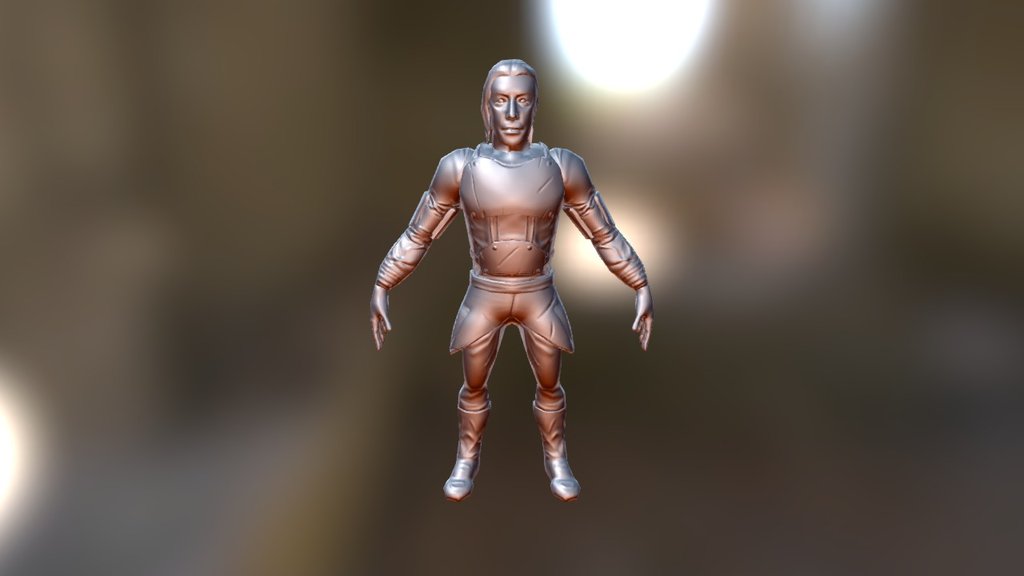 My first 3D Character / School Project - 3D model by n0mis [360b956 ...
