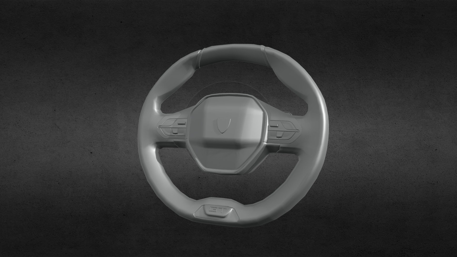 Steering Wheel 3D Model - 3D model by Sujal Yadav (@sujal.yadav1507 ...