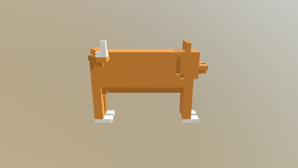 Final Magica Voxel Fox - 3D model by AbbyRSalmaG1462 [360c203] - Sketchfab