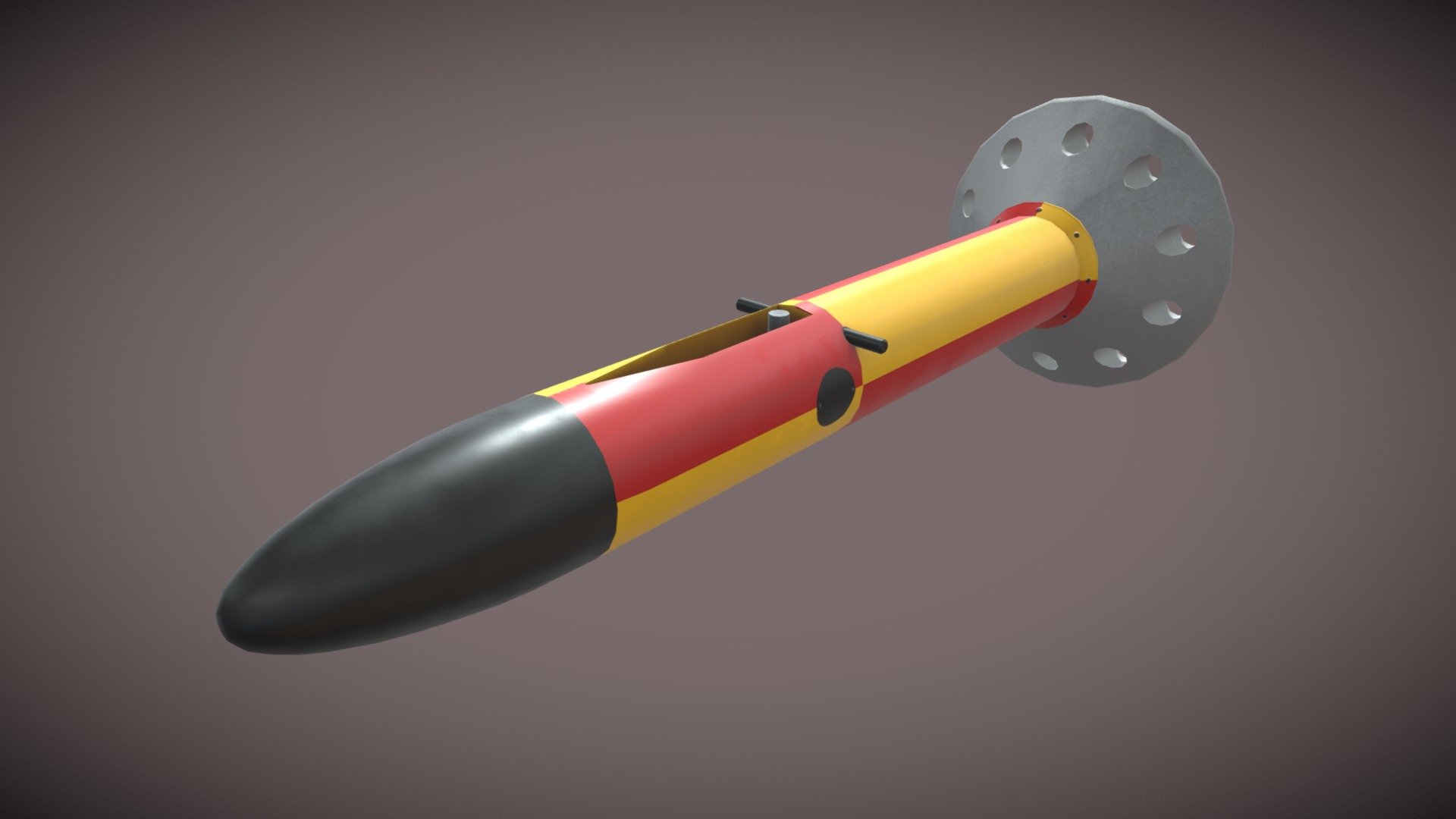Magnetic Anomaly Detector (MAD) - Buy Royalty Free 3D model by ...
