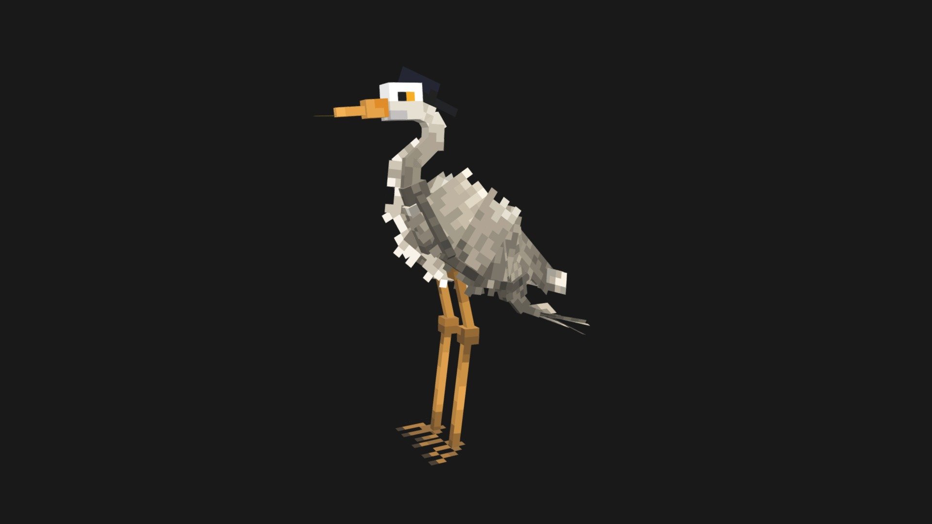 Heron - 3D model by Dzenys [360fe3a] - Sketchfab