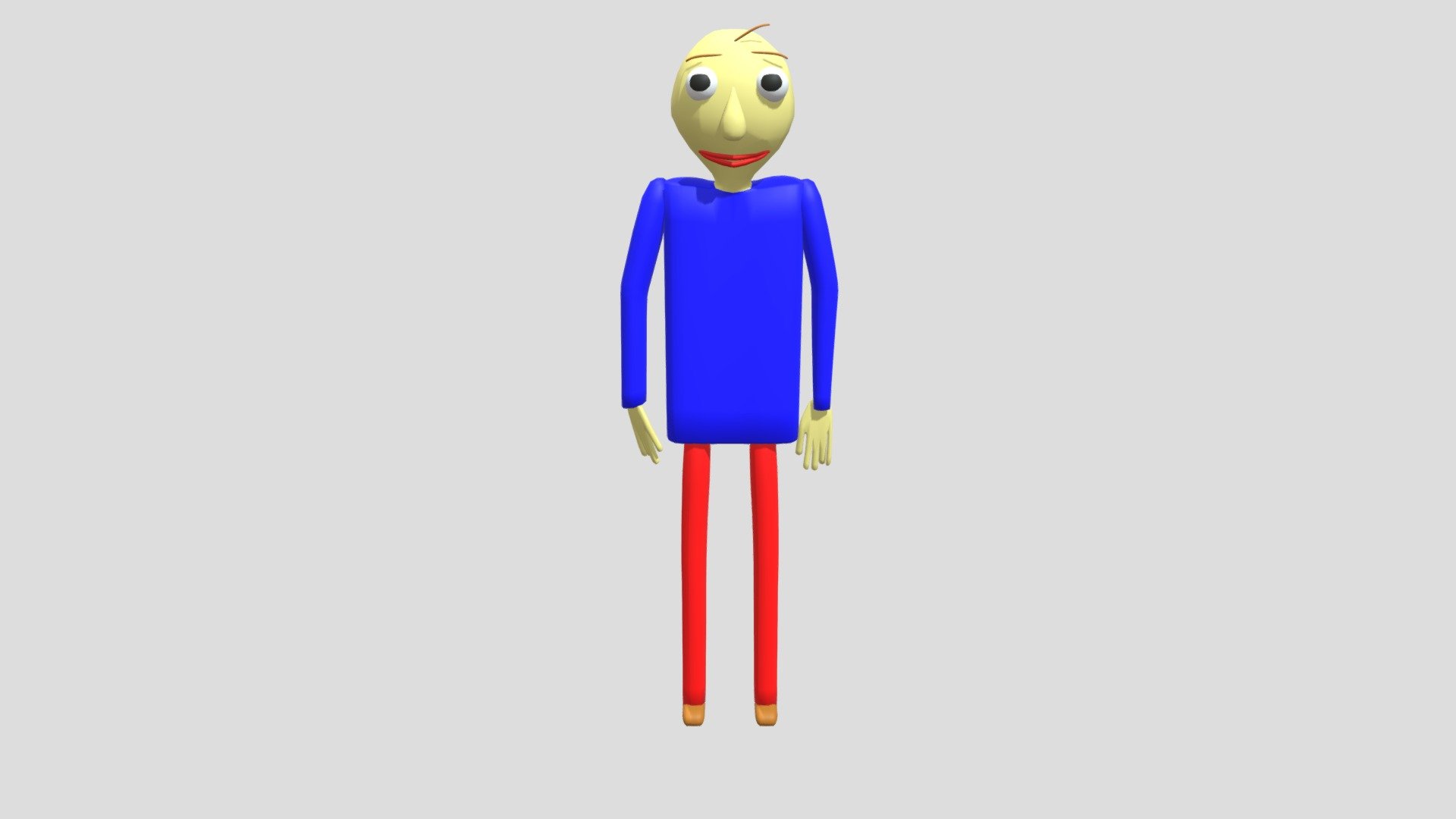 Baldi's substitute teacher 3.0 - Download Free 3D model by ...