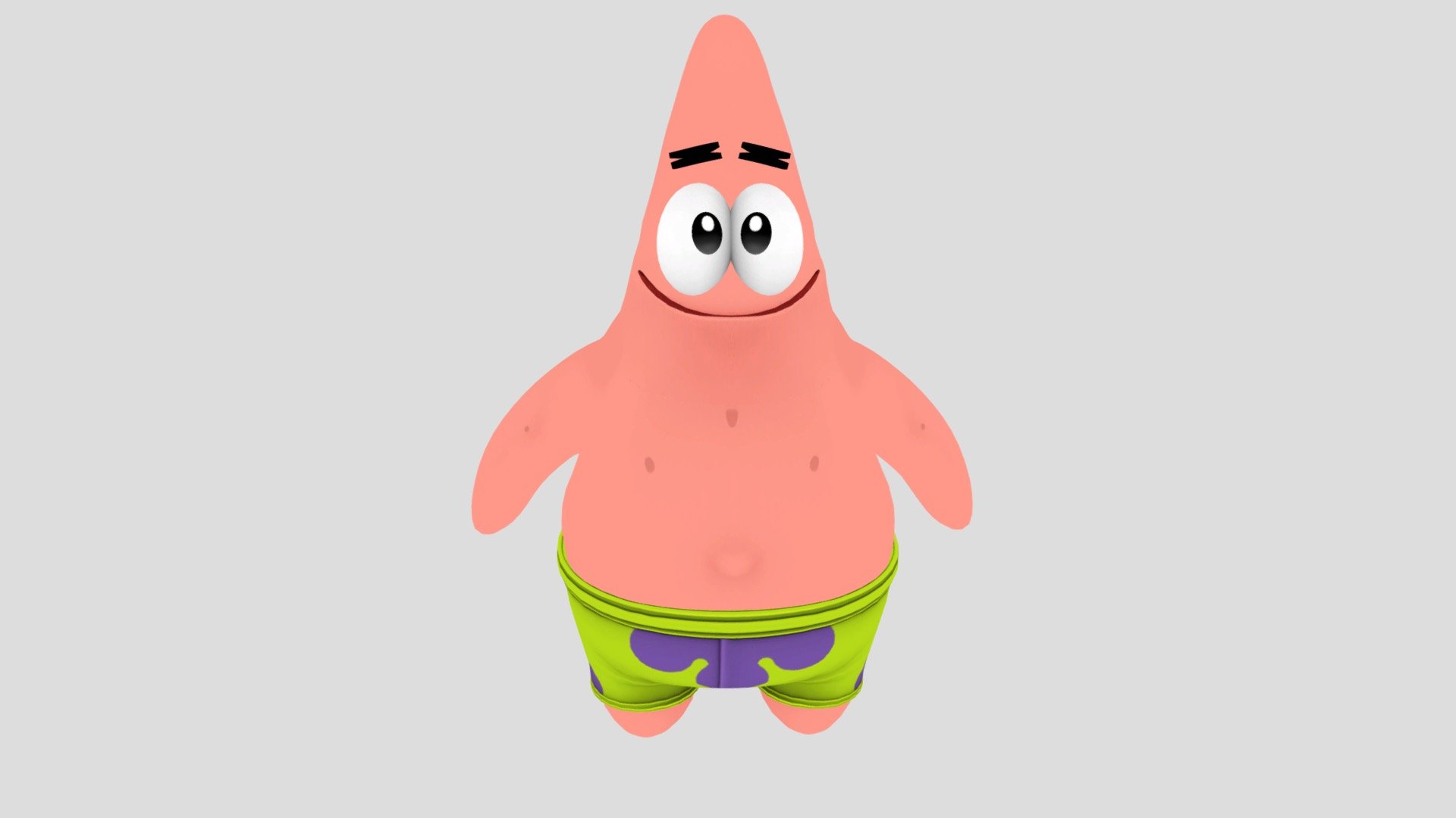 Nickelodeon All Star Brawl Patrick - 3D model by SMF Features Developed ...