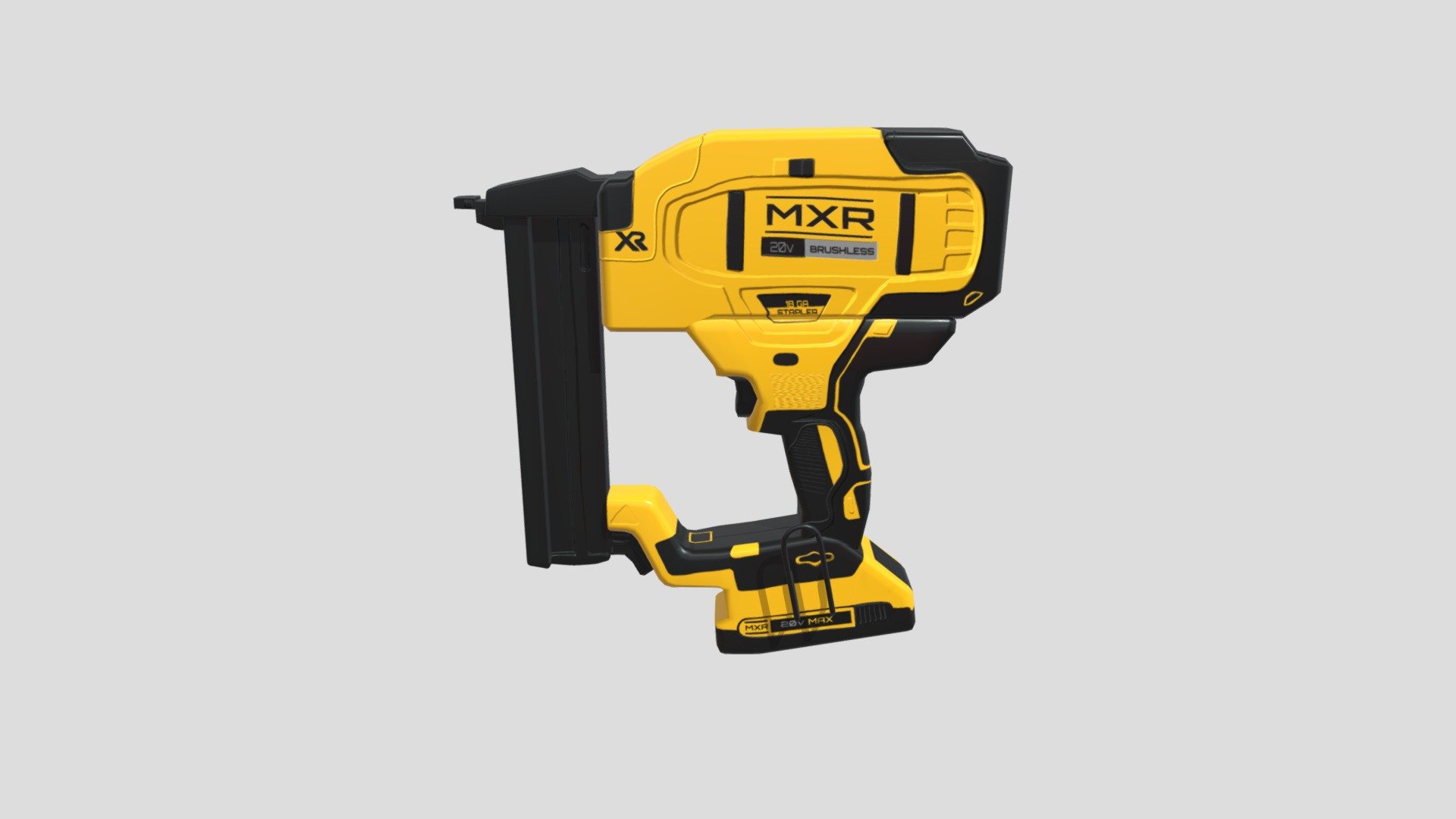 Nail Gun - Buy Royalty Free 3D model by MXR (@MXR.ai) [3610aa3 ...