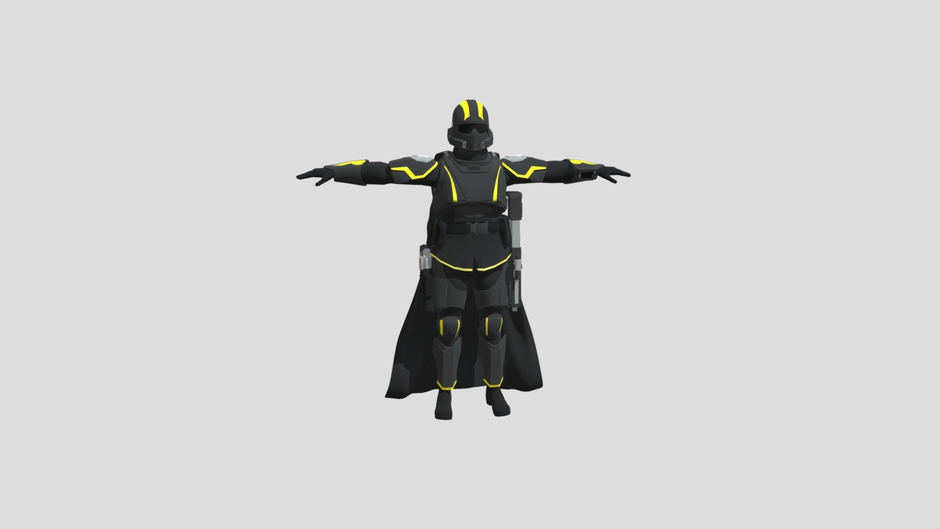 Helldiver2 - 3D model by roberto.naranjo.18698275 [3611345] - Sketchfab
