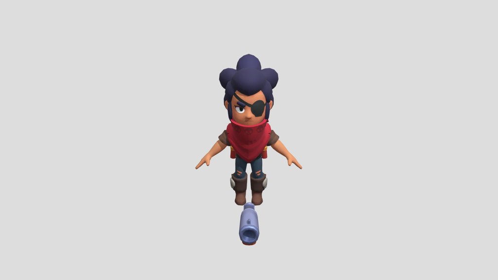Brawl stars - A 3D model collection by Garten of banban ...