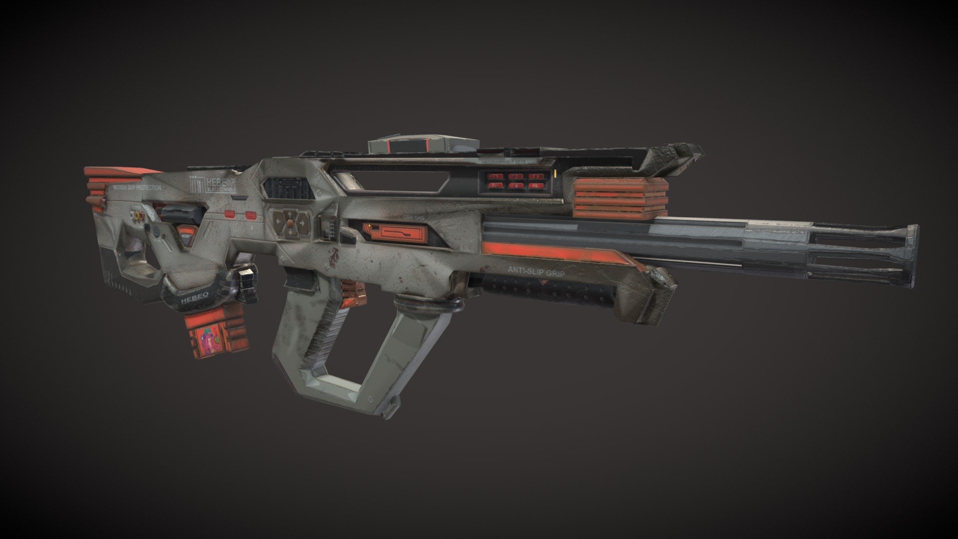 Valorant weapon Bulldog Skin - 3D model by hebeong [361239a] - Sketchfab
