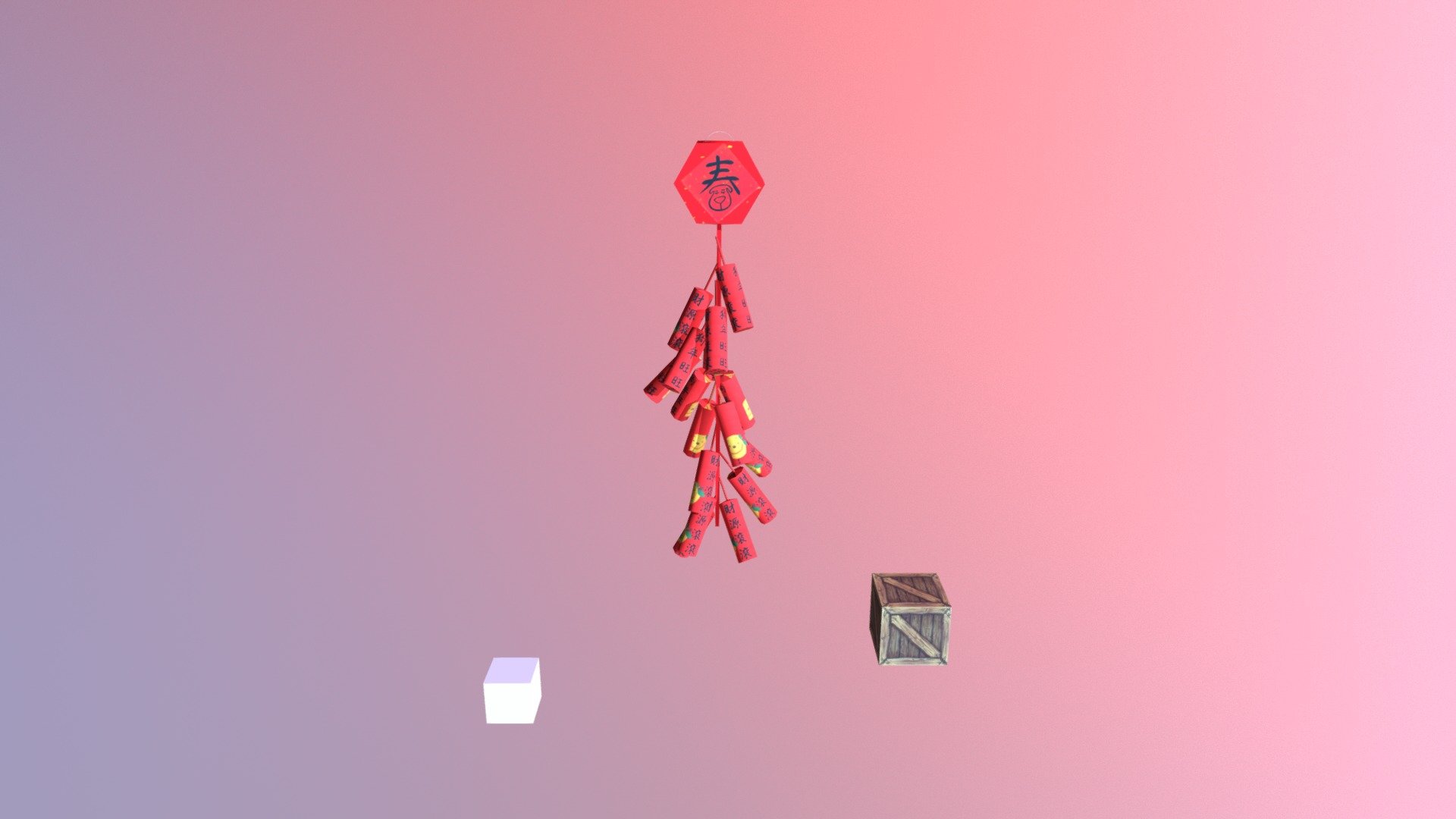 firecracker - 3D model by rocker10410 [3613edd] - Sketchfab