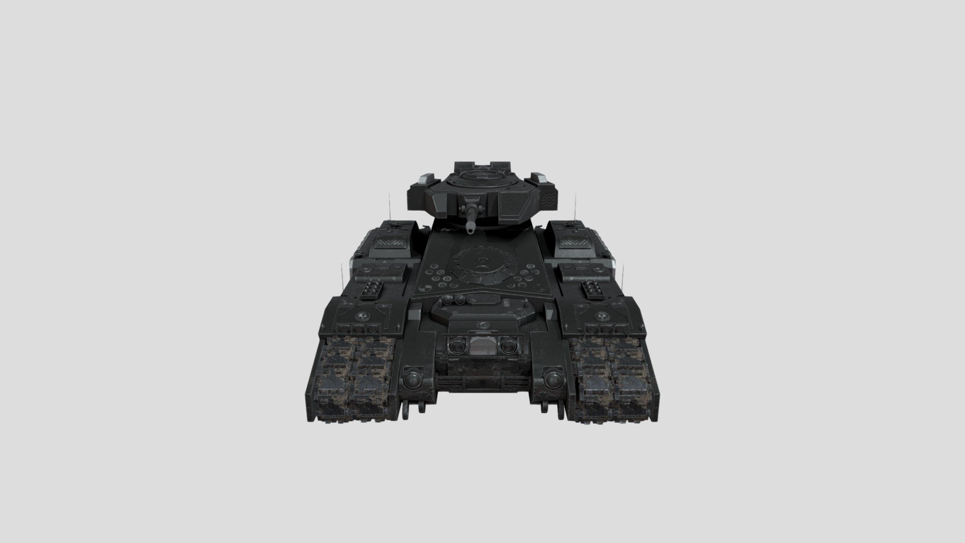 Sci-fi tank (Give Credit to owner) - Download Free 3D model by Hollow ...