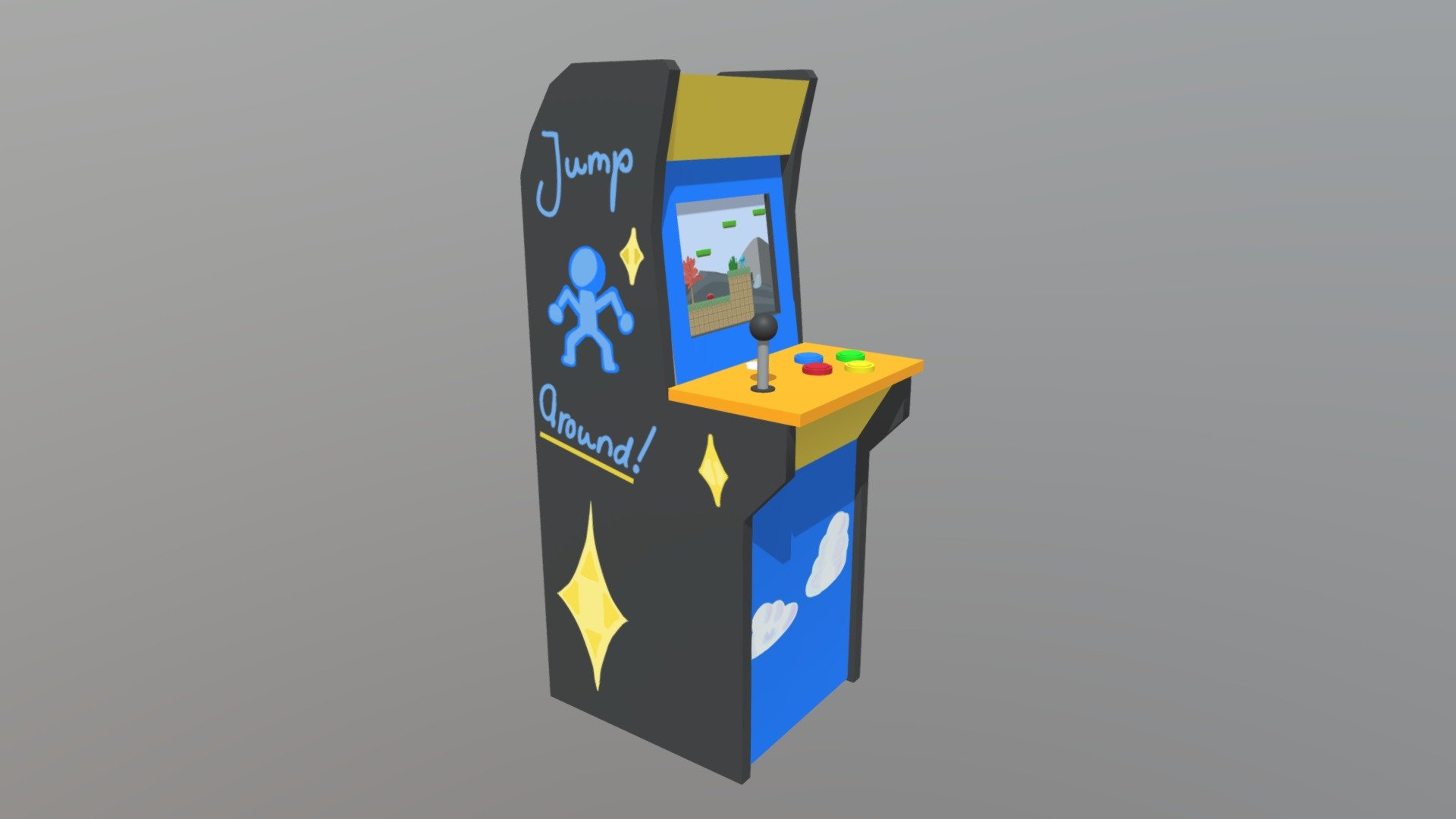 Arcade Kast #02 - 3D model by Kimberley Lips (@Waecholo) [36156d8 ...