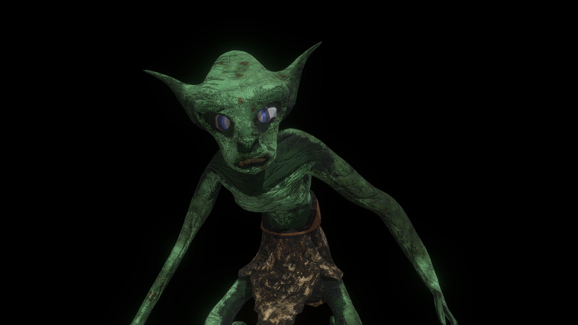 goblin running - 3D model by jesamabin [3619b05] - Sketchfab
