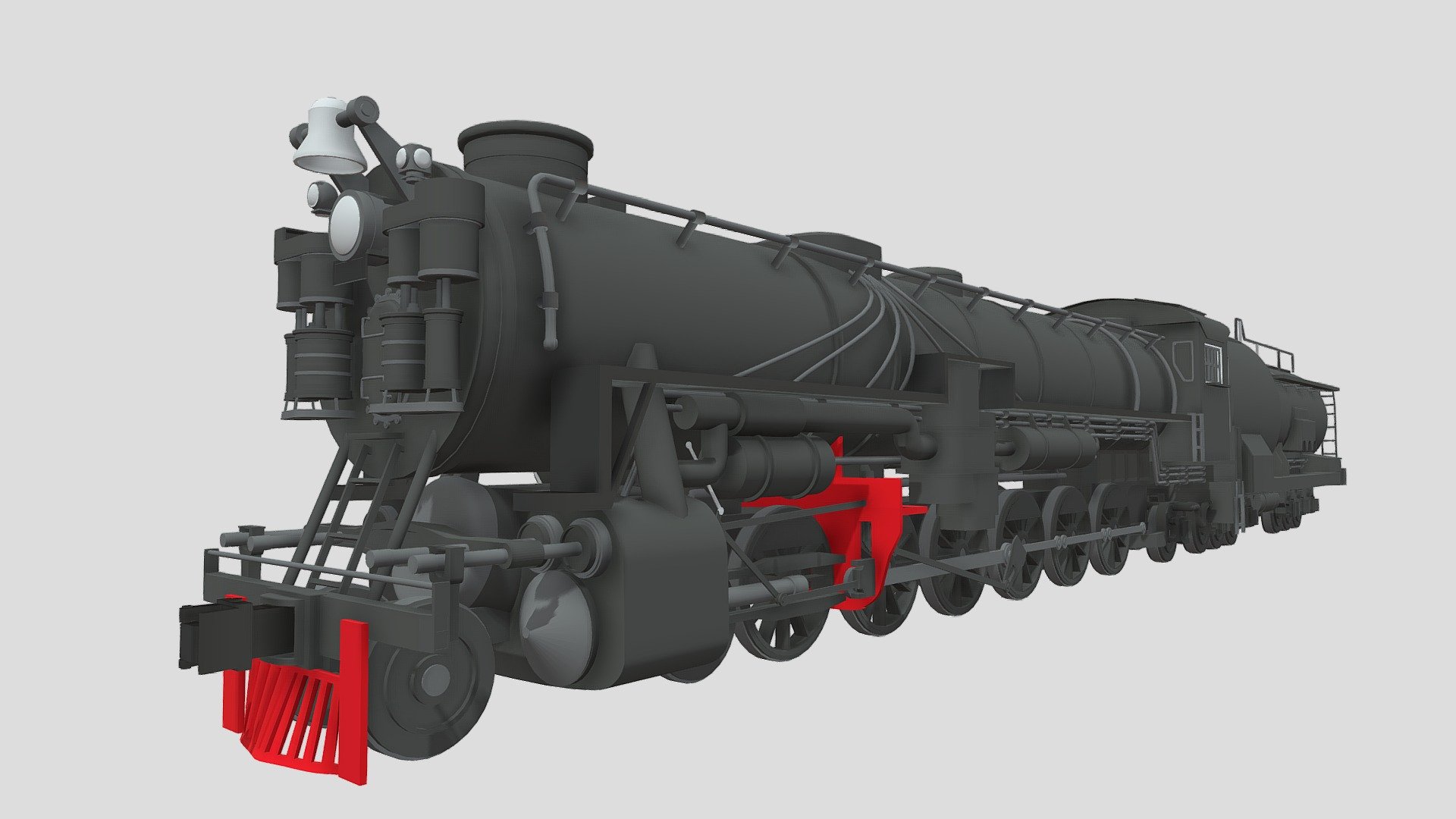 Steam Locomotives : Union Pacific 9000 class - 3D model by CatneedCoffee (@CatneedcoffeeTH ...