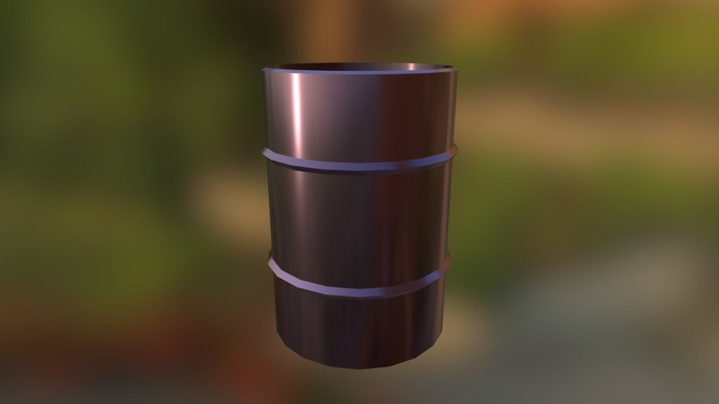Open Barrel Textured 1 - 3D model by lucyclark [361a9a0] - Sketchfab